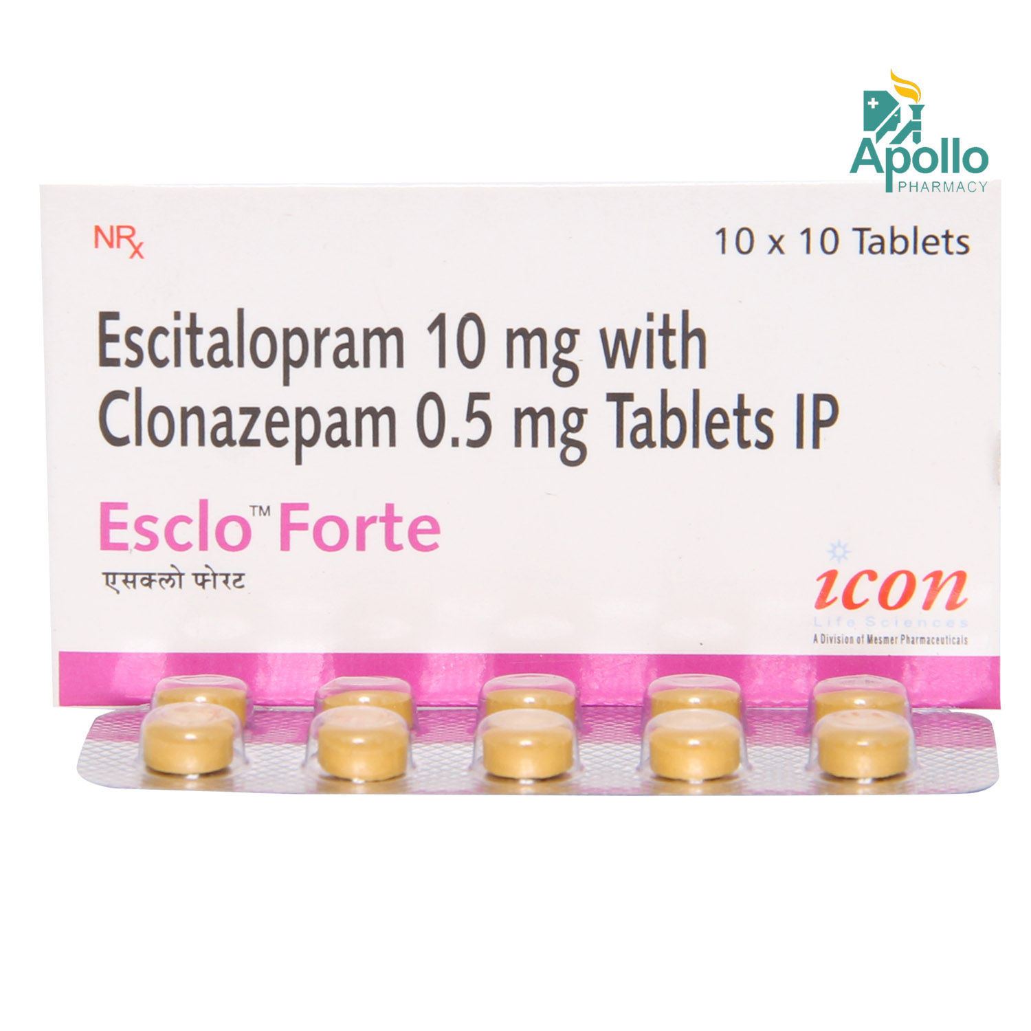 ESCLO FORTE TABLET Price, Uses, Side Effects, Composition - Apollo Pharmacy