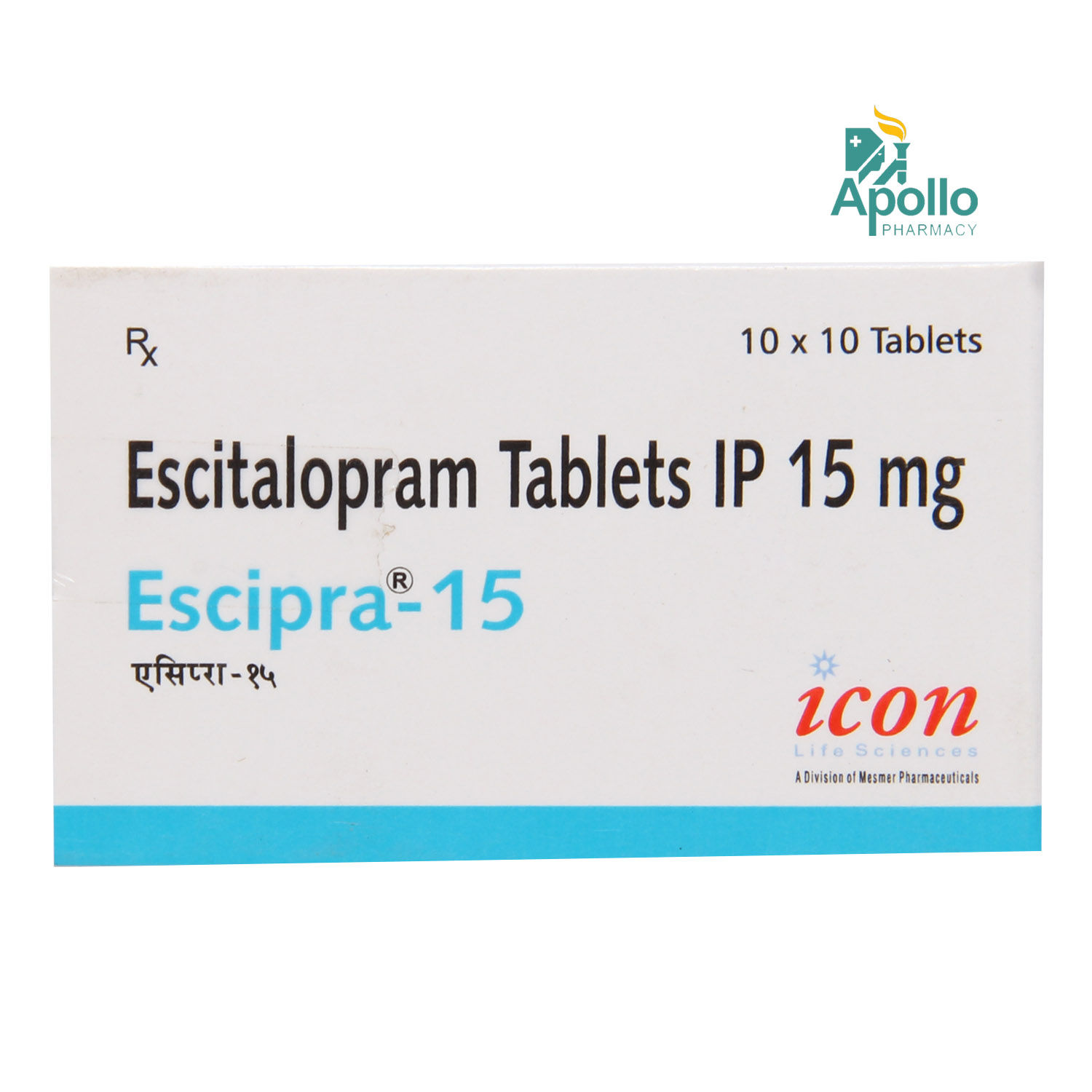 ESCIPRA 15MG TABLET 10'S Price, Uses, Side Effects, Composition ...