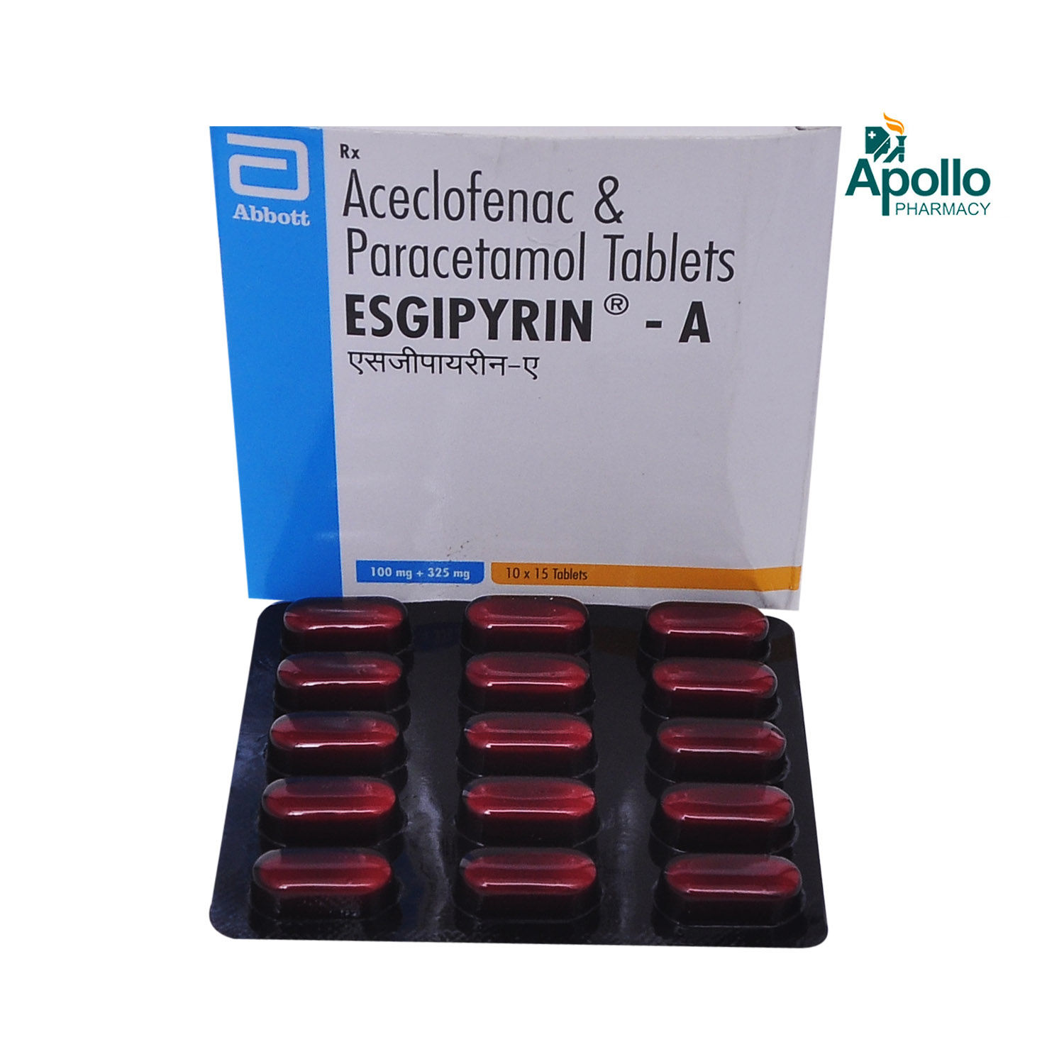 ESGIPYRIN A TABLET 15'S Price, Uses, Side Effects, Composition - Apollo ...