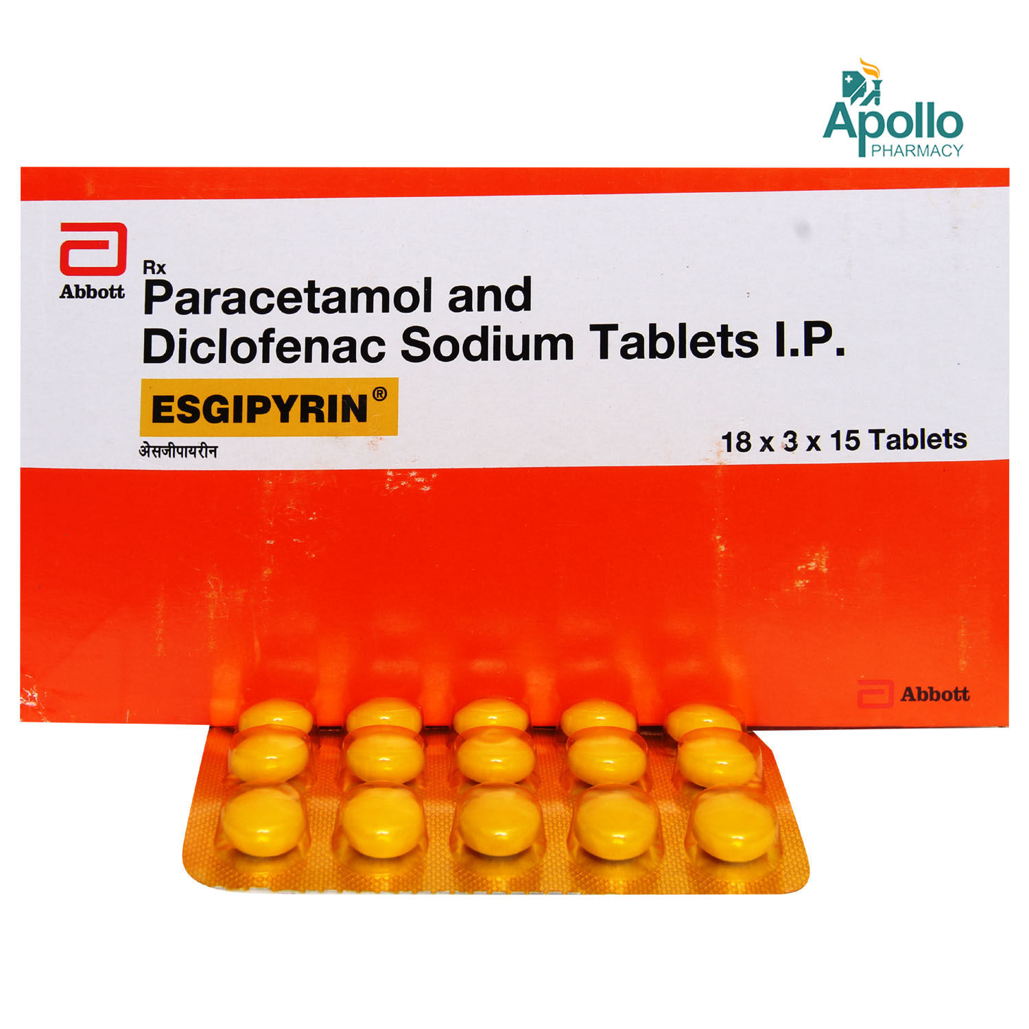 Esgipyrin Tablet 15's Price, Uses, Side Effects, Composition - Apollo ...