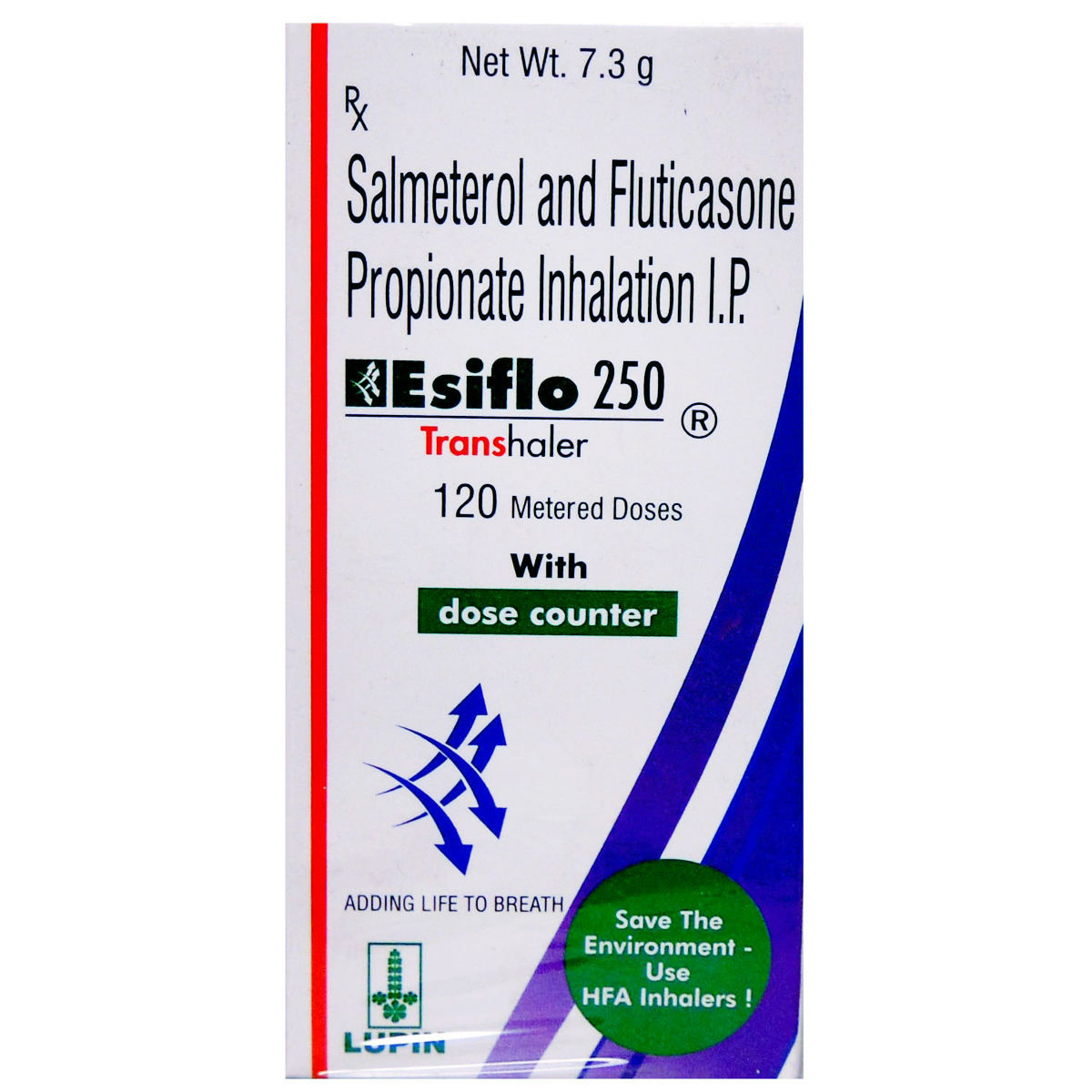 Esiflo 250 Transhaler 7.3 gm Price, Uses, Side Effects, Composition ...