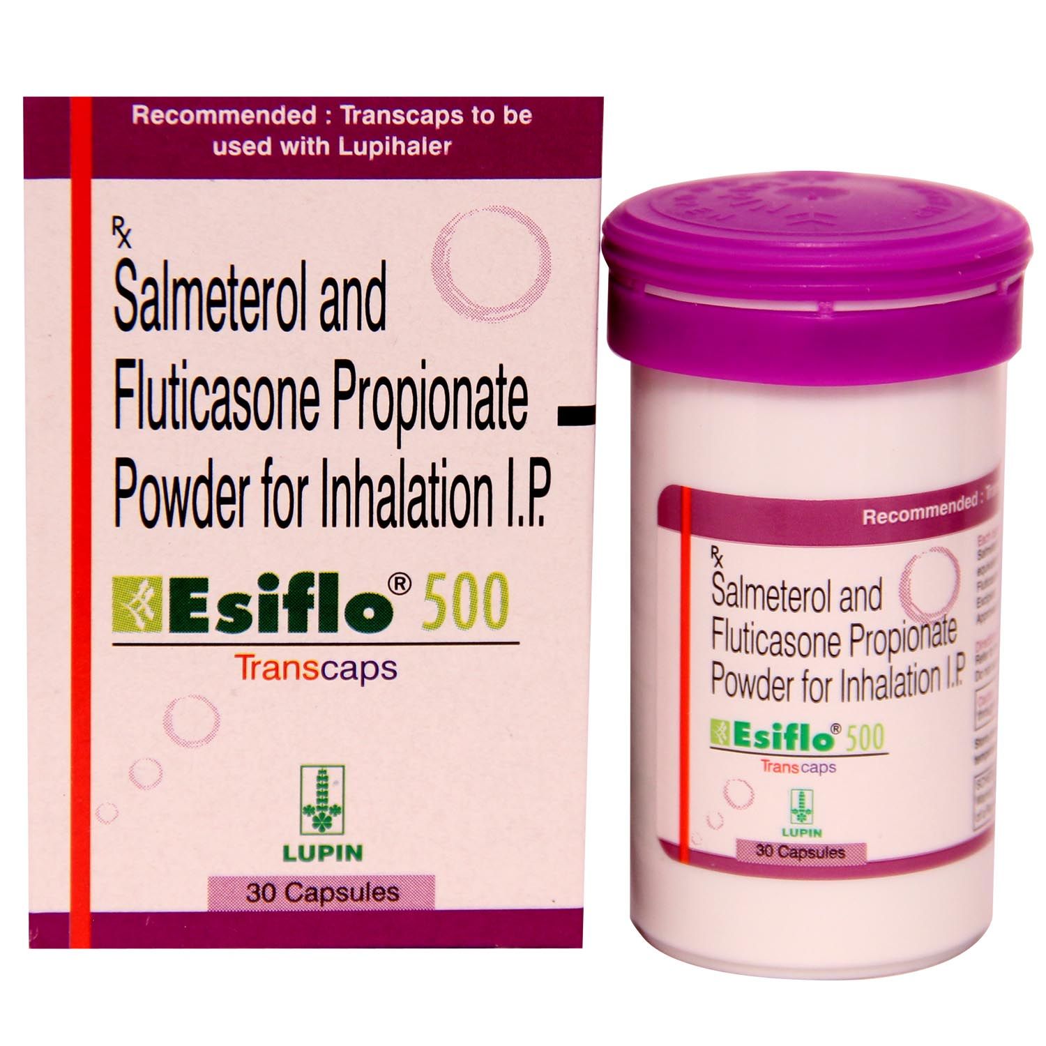 Esiflo 500 Transcaps 30's Price, Uses, Side Effects, Composition ...