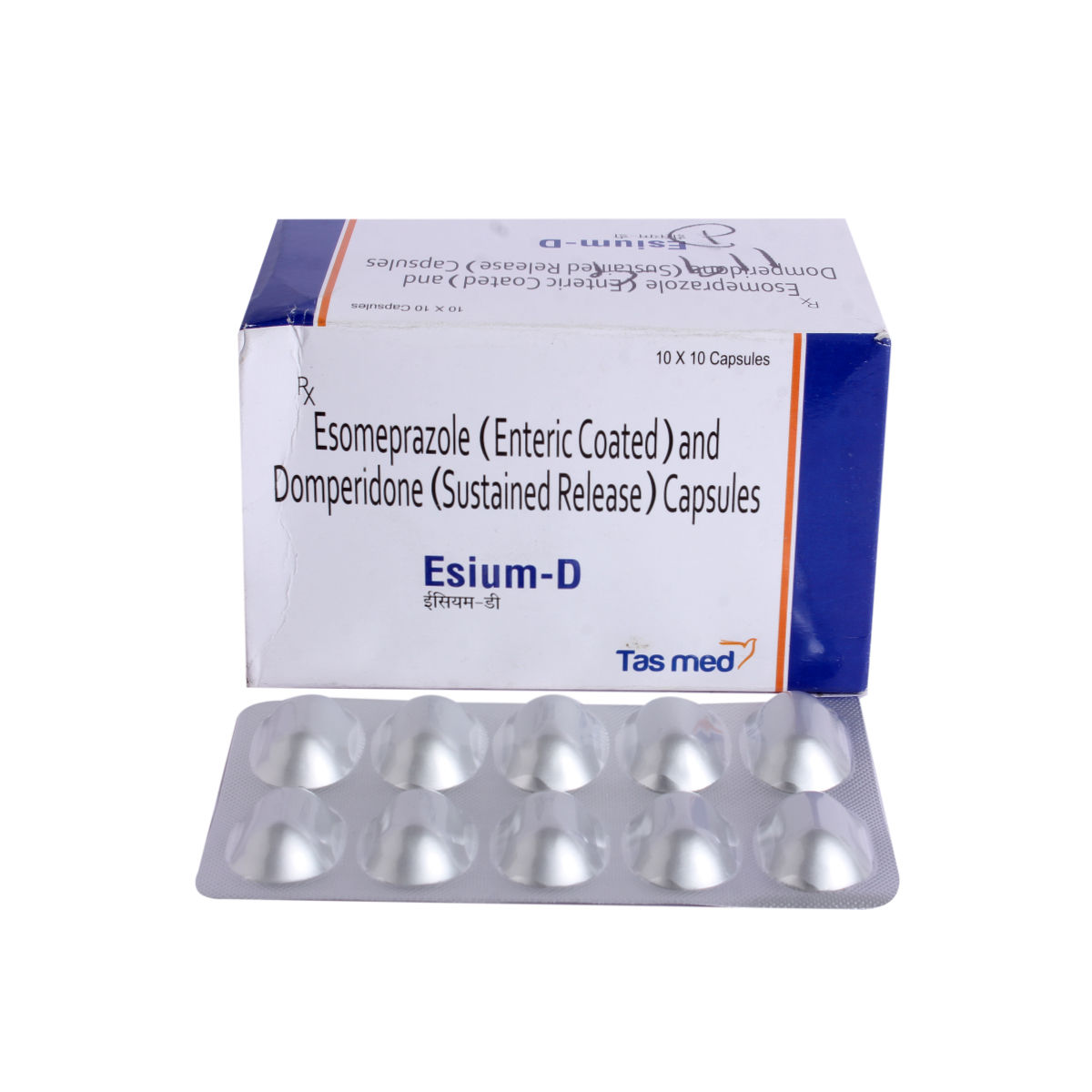 Esium-D Capsule 10's Price, Uses, Side Effects, Composition - Apollo ...