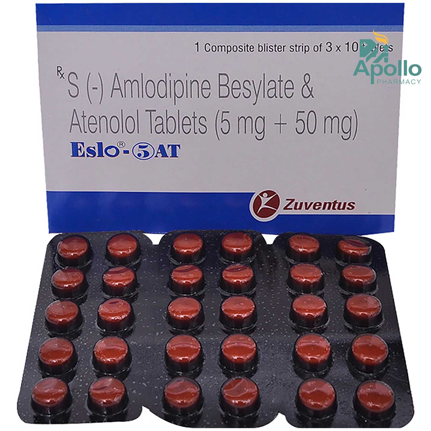 ESLO AT 5MG TABLET Price, Uses, Side Effects, Composition - Apollo Pharmacy