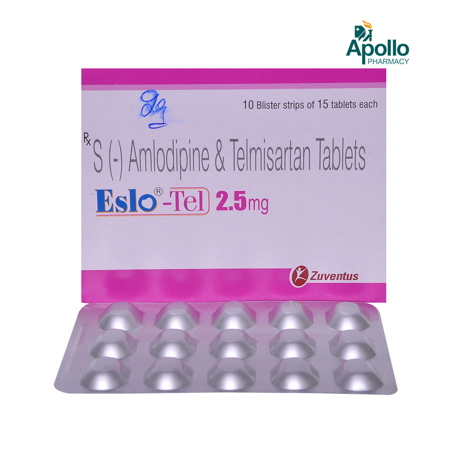ESLO TEL 2.5MG TABLET Price, Uses, Side Effects, Composition - Apollo ...