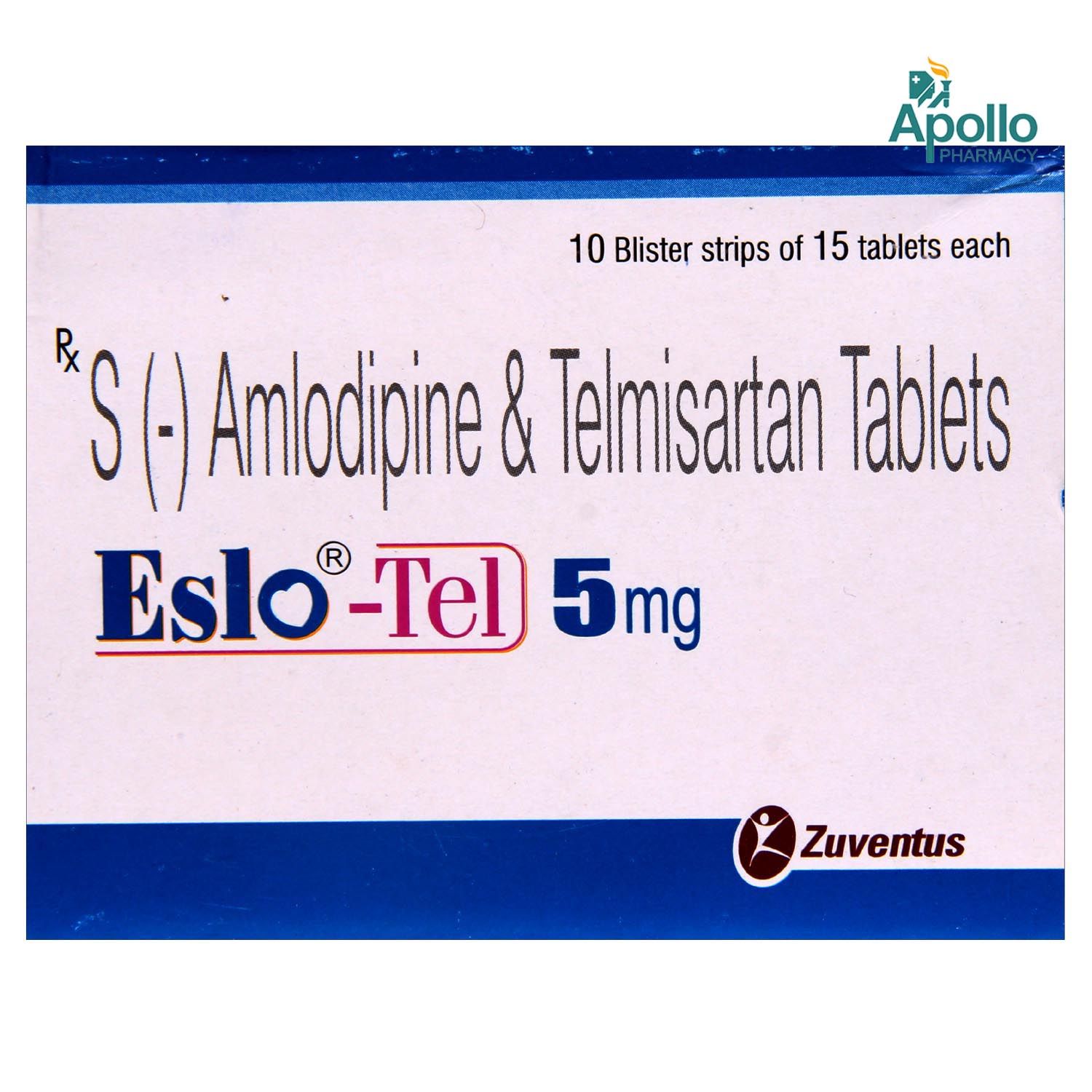 Eslo-Tel 5 mg Tablet 15's Price, Uses, Side Effects, Composition ...