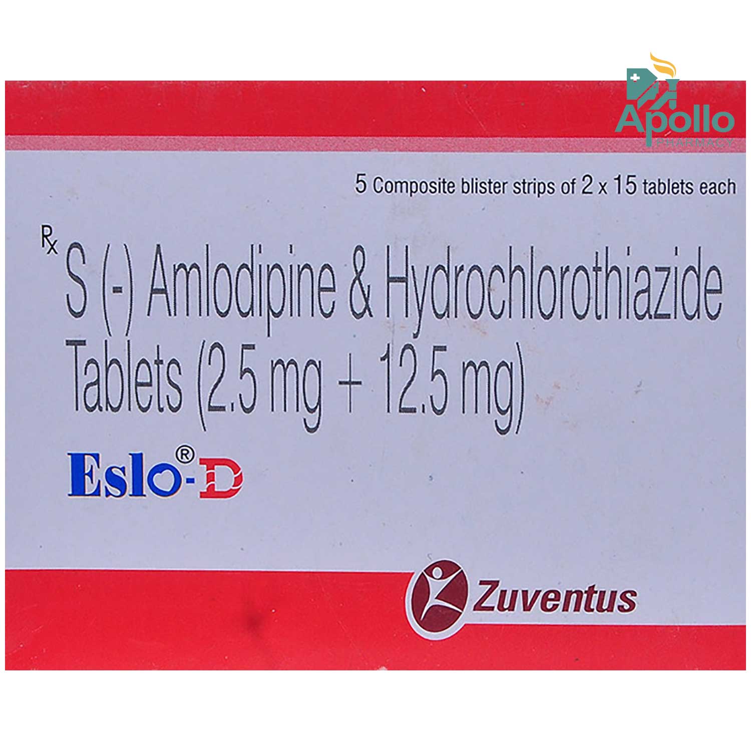 Eslo-D Tablet 15's Price, Uses, Side Effects, Composition - Apollo Pharmacy