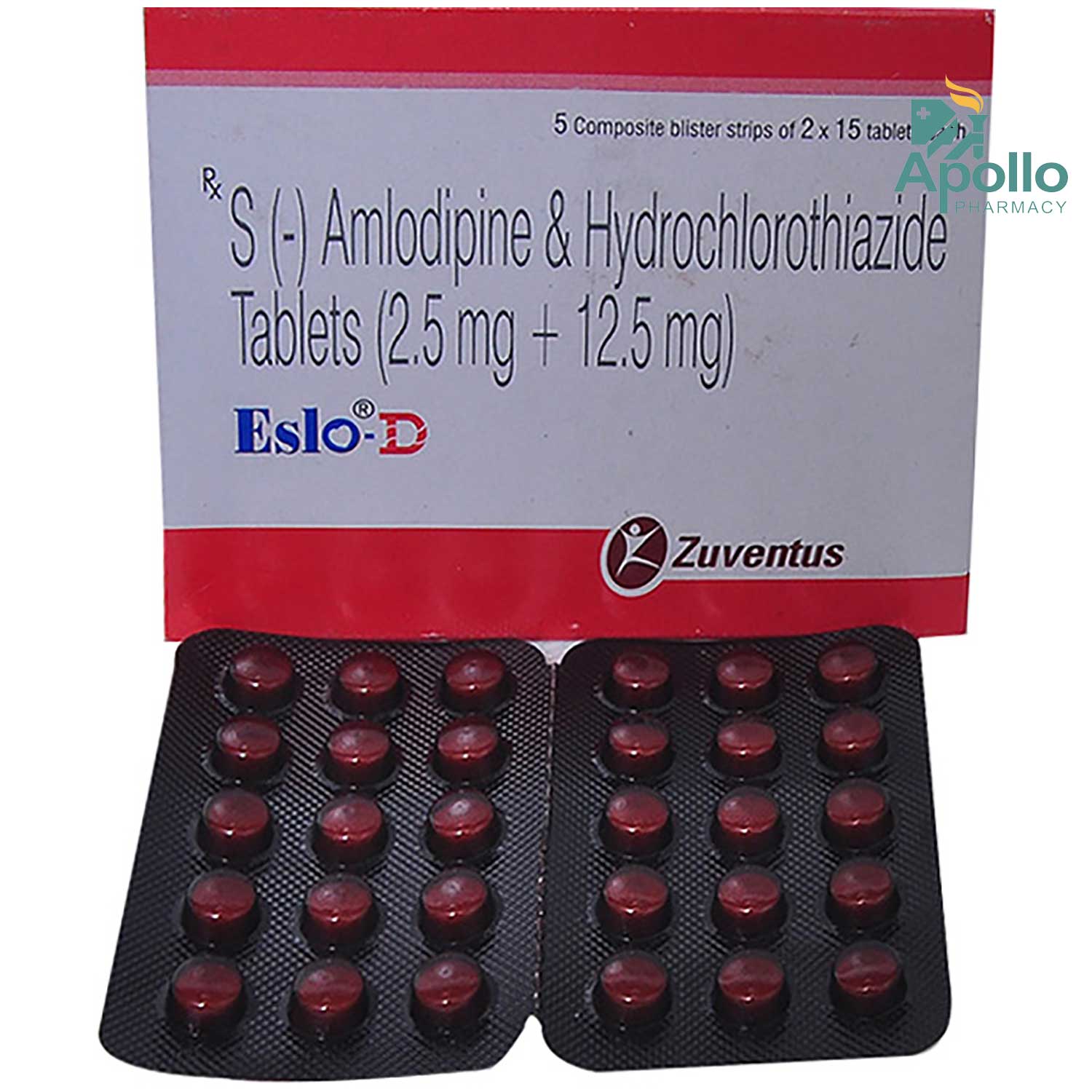 Eslo-D Tablet 15's Price, Uses, Side Effects, Composition - Apollo Pharmacy