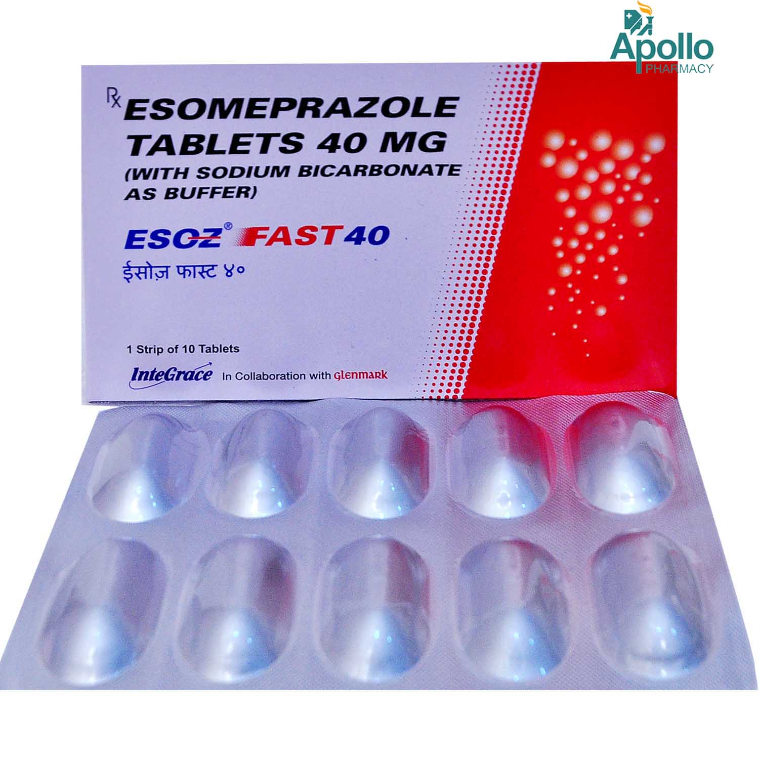 Esoz Fast 40 Tablet 10's Price, Uses, Side Effects, Composition ...
