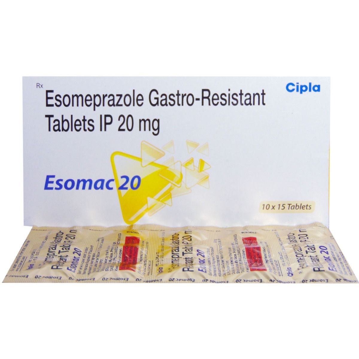 ESOMAC 20MG TABLET Price, Uses, Side Effects, Composition - Apollo Pharmacy