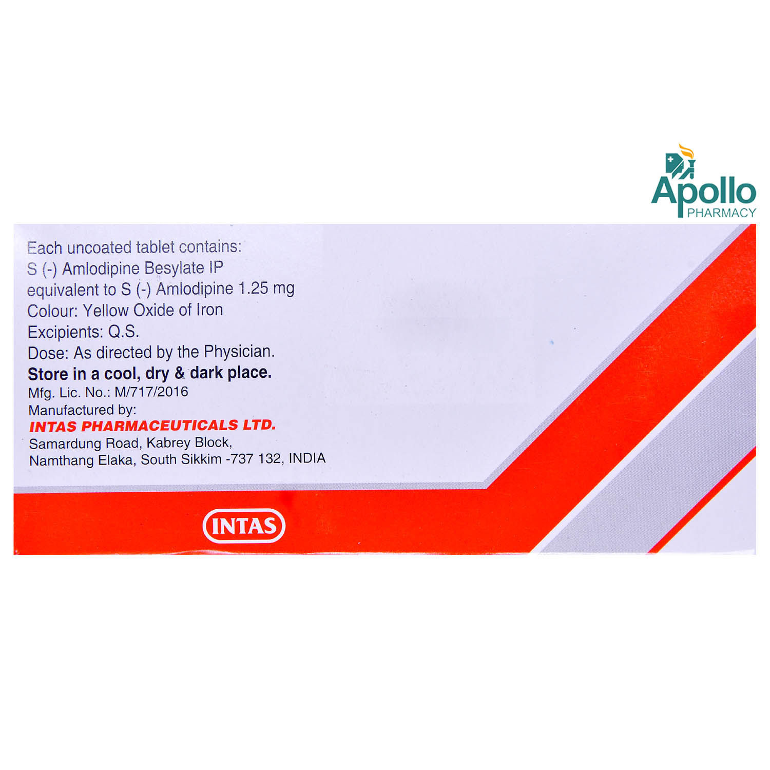 Espin-1.25 Tablet 10's Price, Uses, Side Effects, Composition - Apollo ...