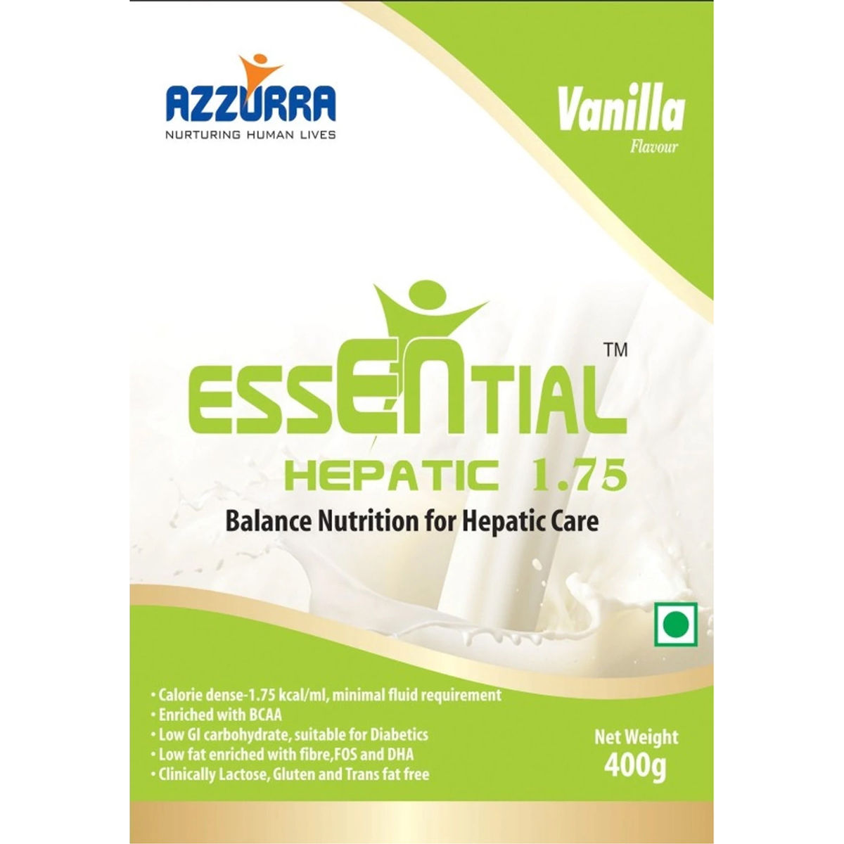 Essential Nutrition Series Hepatic 1.75 Vanilla Flavour Powder, 400 gm ...