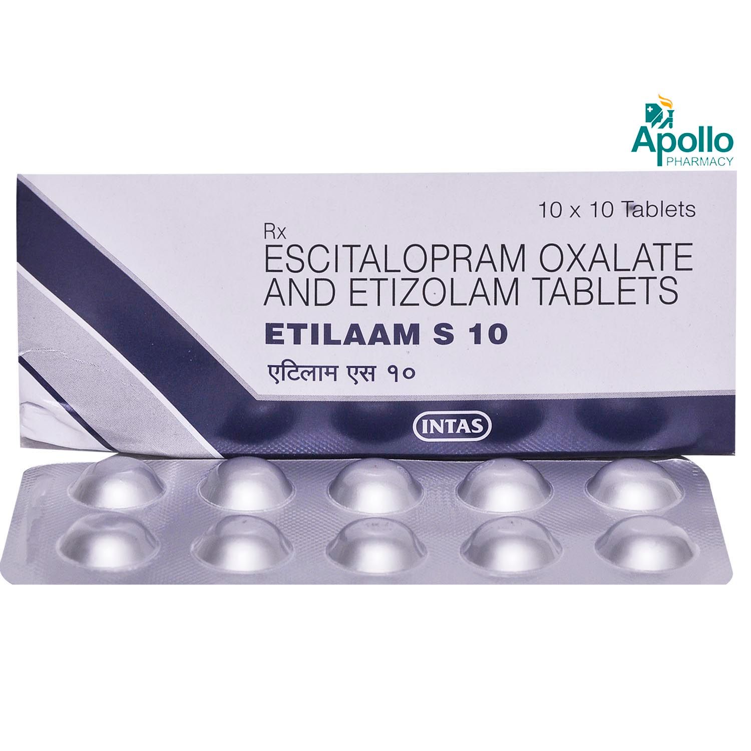 Etilaam S 10 Tablet 10'S Price, Uses, Side Effects, Composition ...