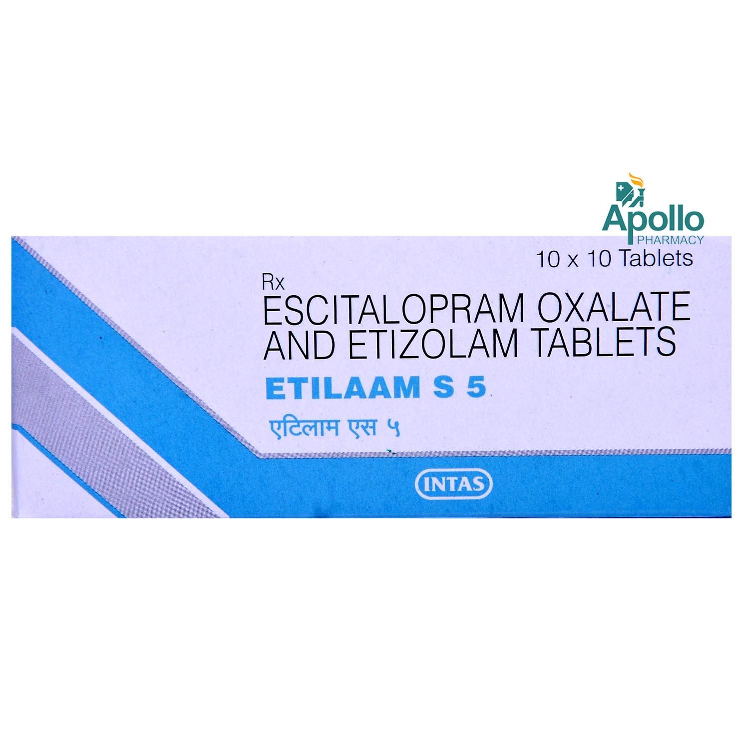 Etilaam S 5 Tablet 10's Price, Uses, Side Effects, Composition - Apollo ...