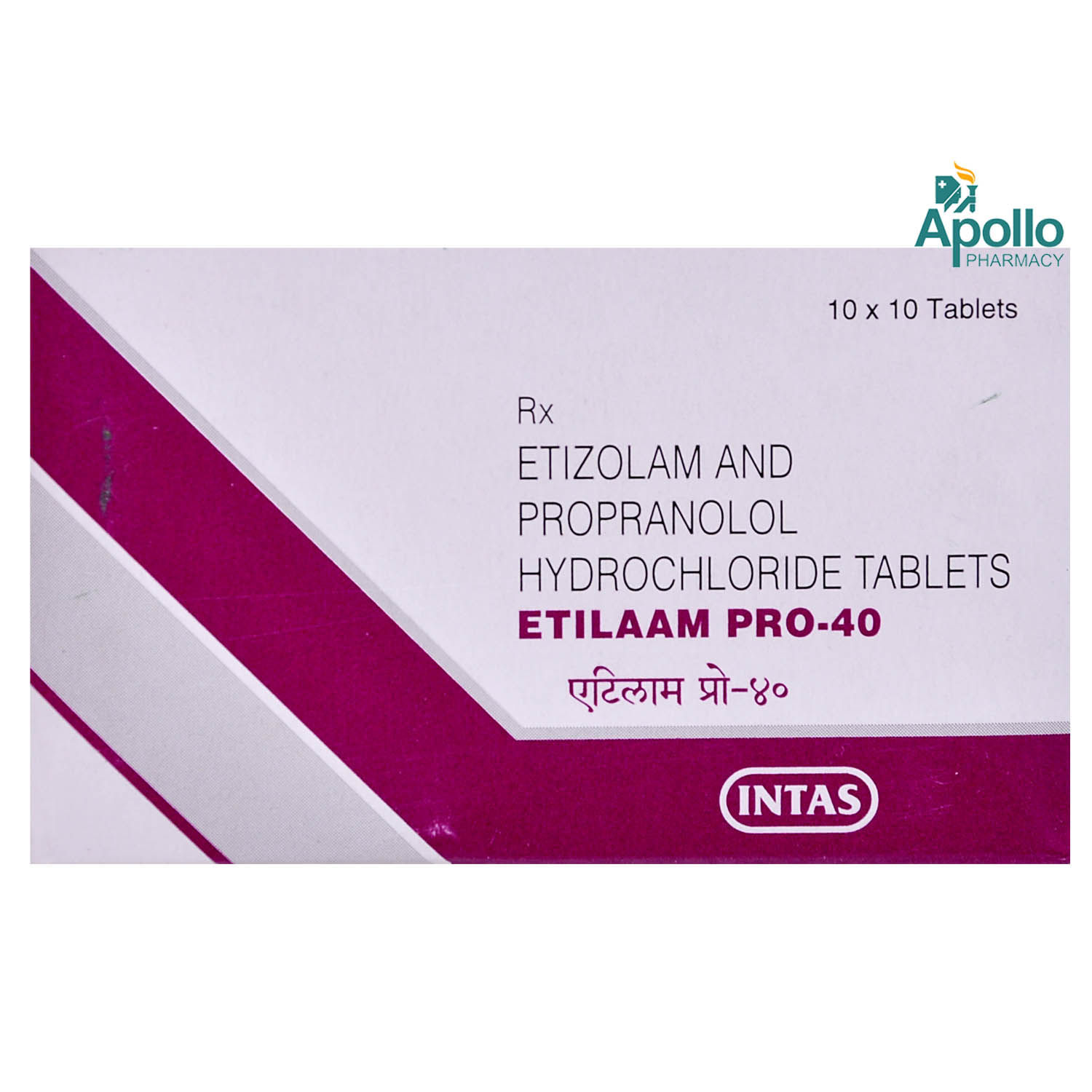 ETILAAM PRO 40MG TABLET Price, Uses, Side Effects, Composition - Apollo ...