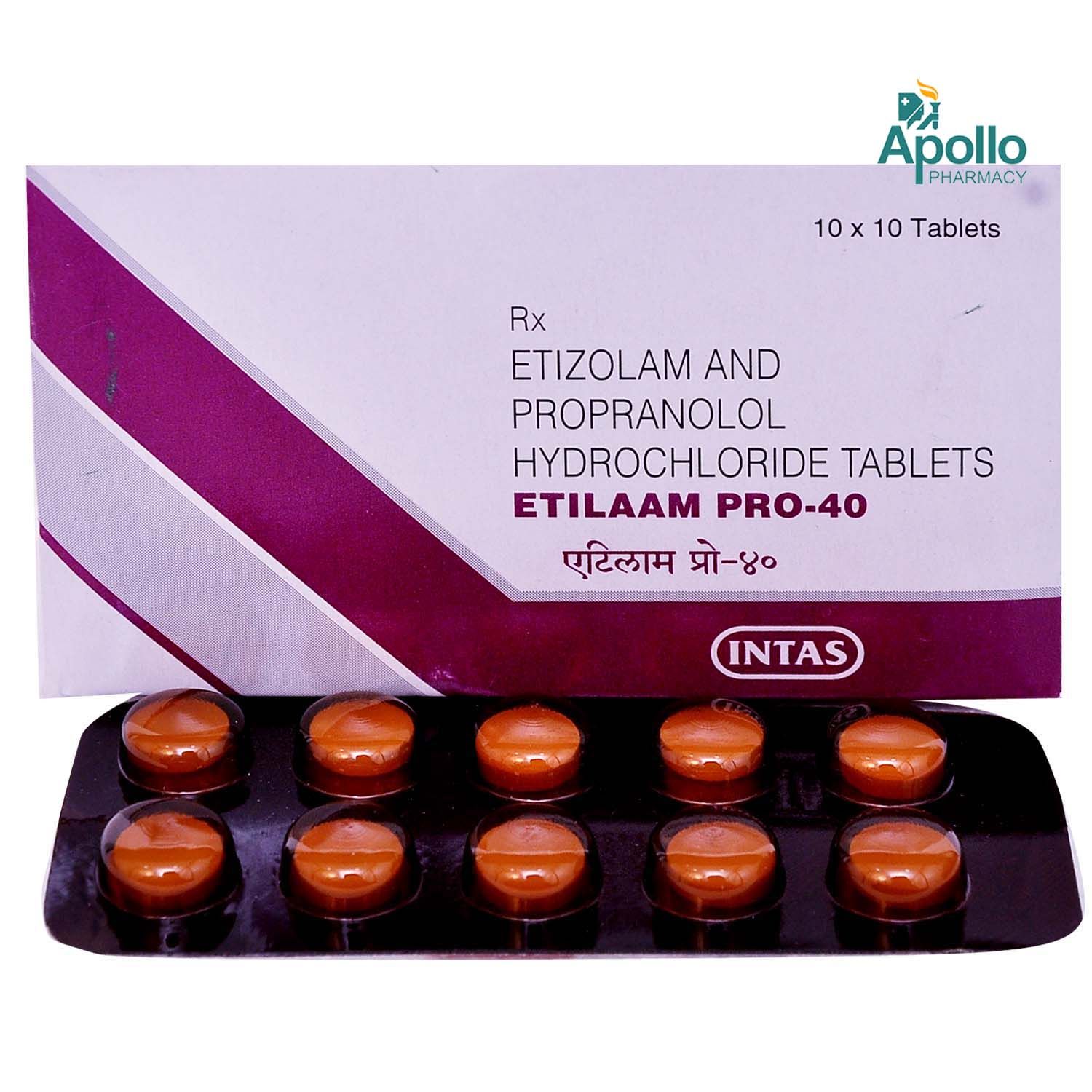 ETILAAM PRO 40MG TABLET Price, Uses, Side Effects, Composition - Apollo ...