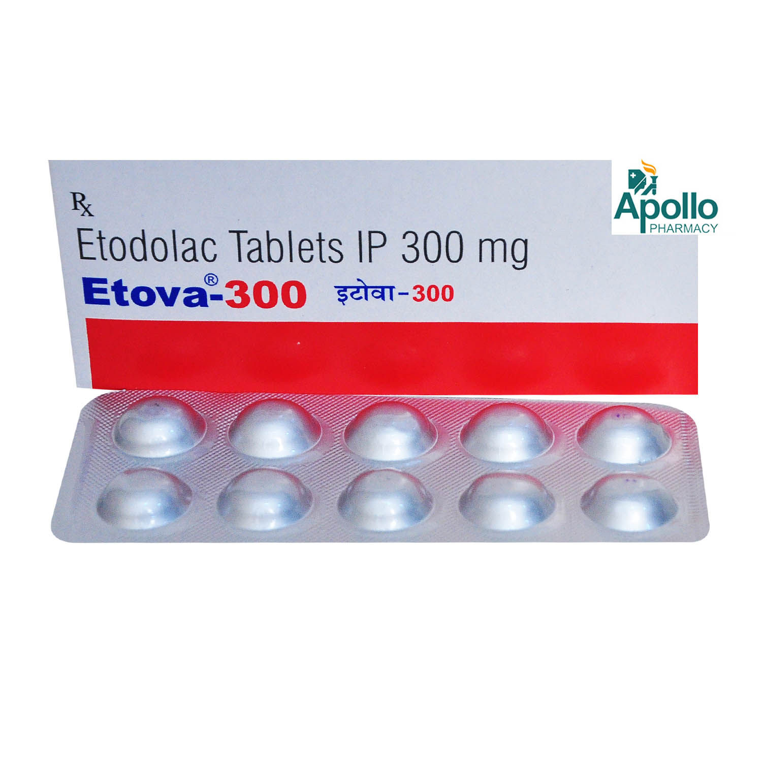 Etova-300 Tablet 10's Price, Uses, Side Effects, Composition - Apollo ...