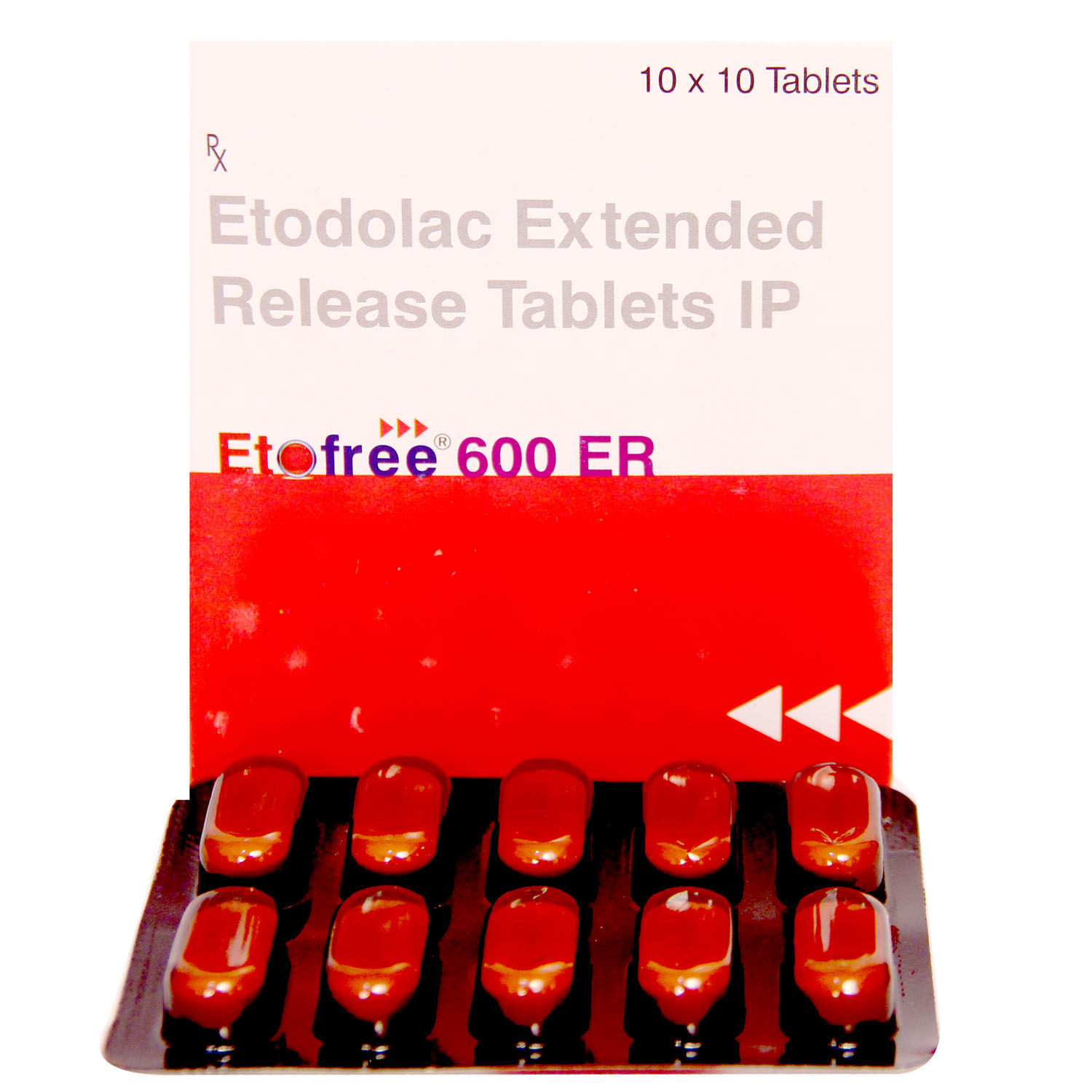 Etofree 600 ER Tablet 10's Price, Uses, Side Effects, Composition ...