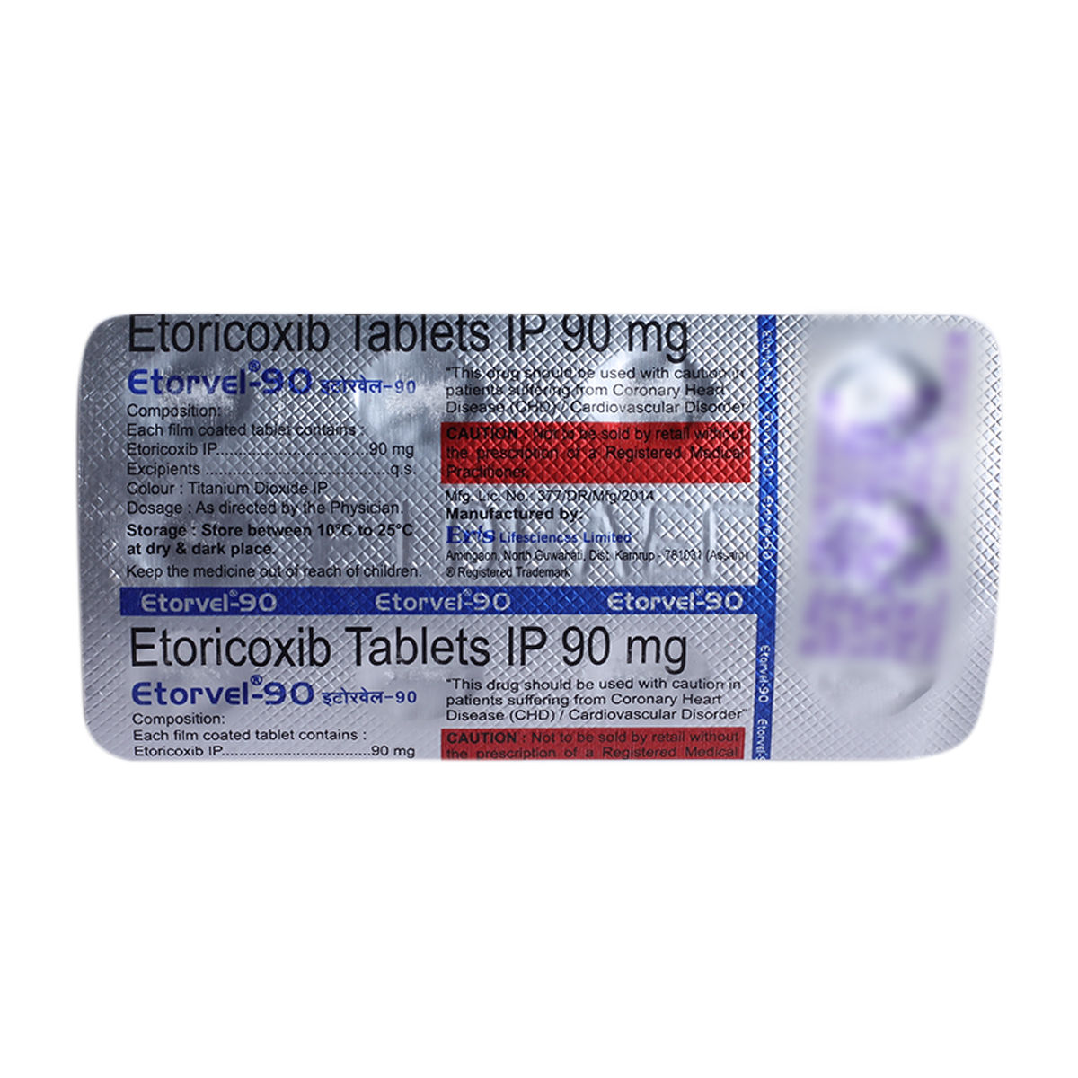 ETORVEL 90MG TABLET Price, Uses, Side Effects, Composition - Apollo ...