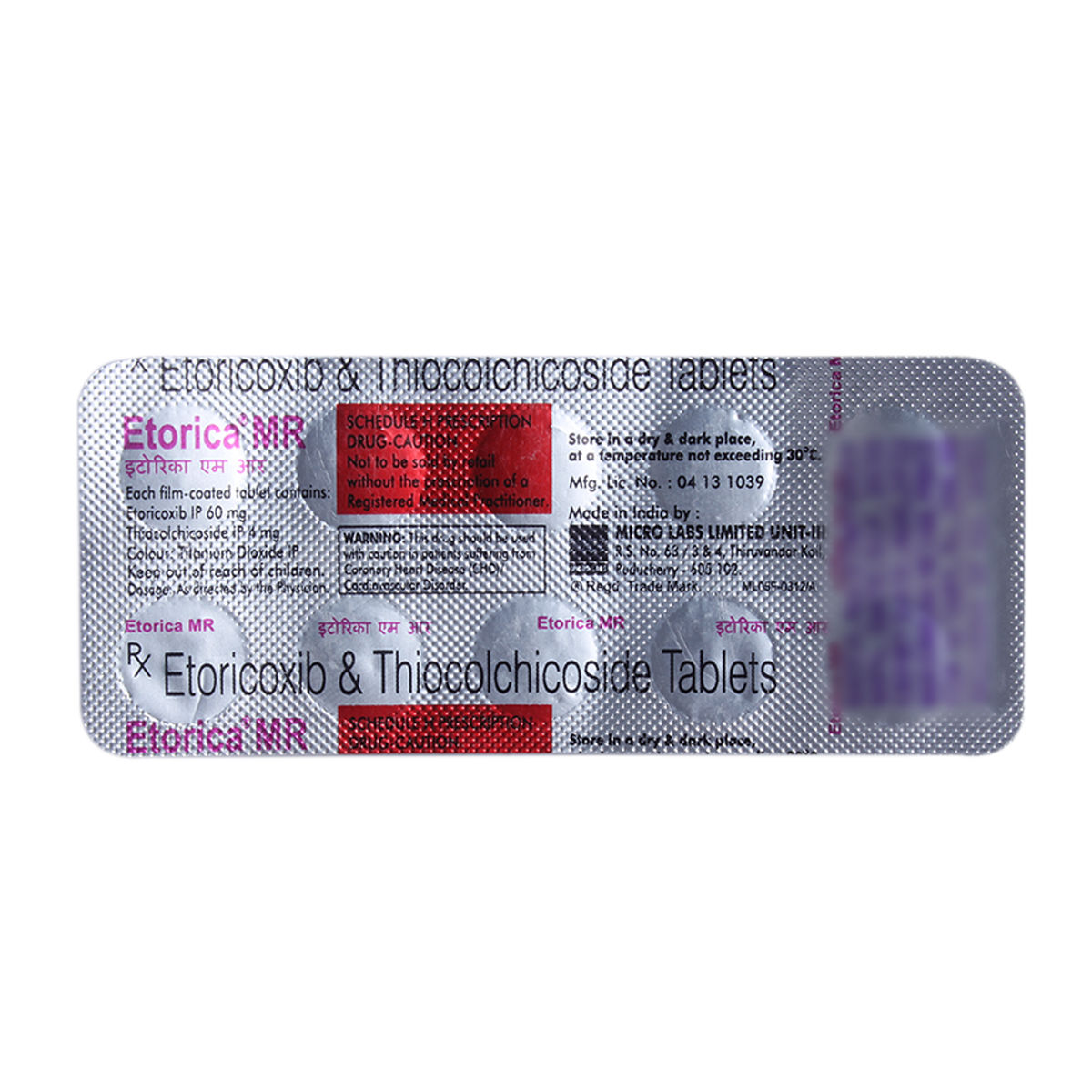 Etorica Mr Tablet 10's Price, Uses, Side Effects, Composition - Apollo ...