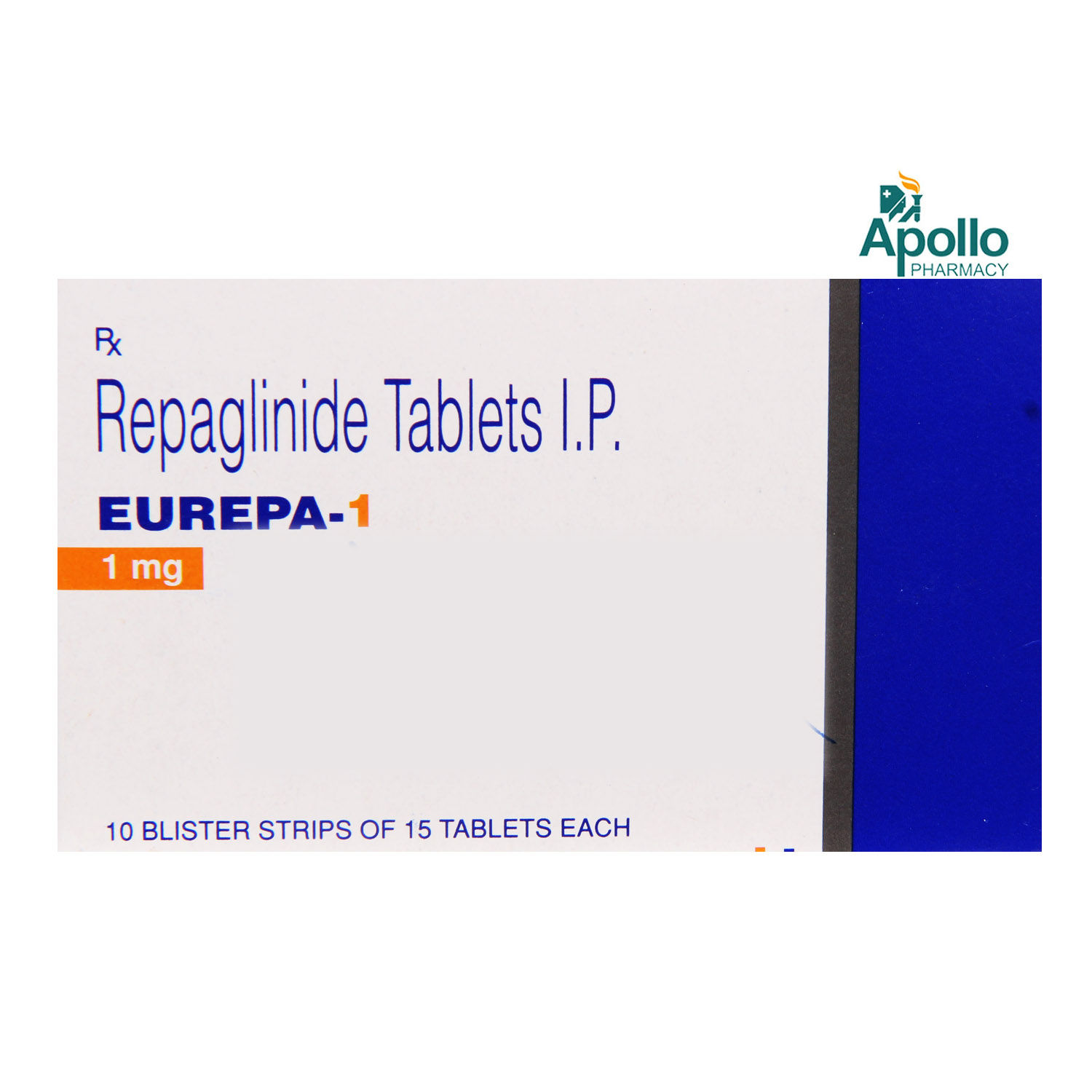 Eurepa 1 Tablet 15's Price, Uses, Side Effects, Composition - Apollo ...