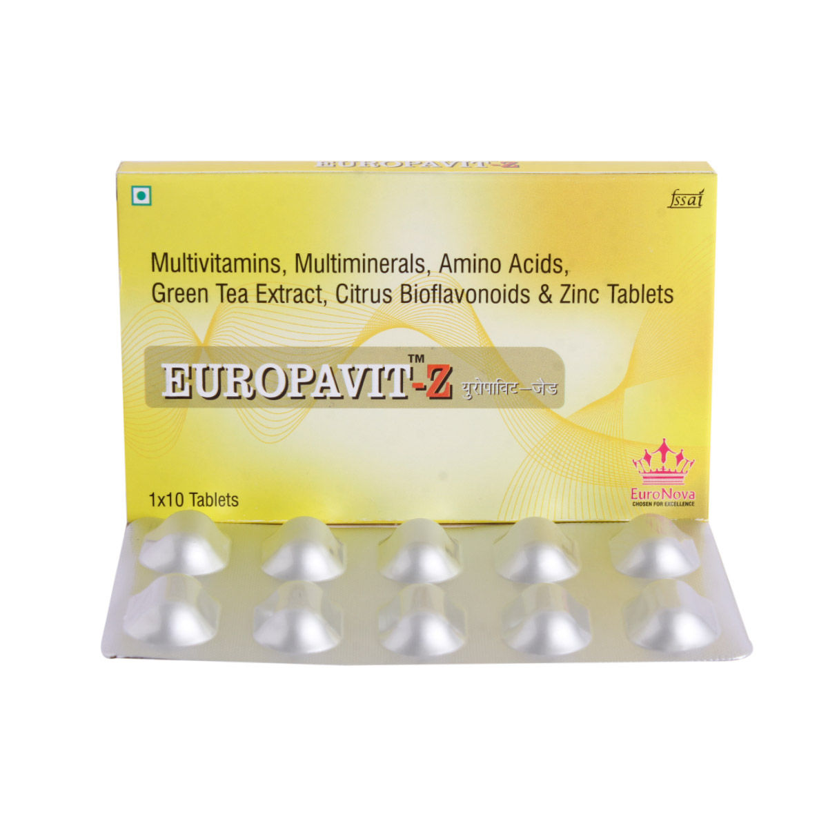 Europavi Z Tablet 10's Price, Uses, Side Effects, Composition - Apollo ...