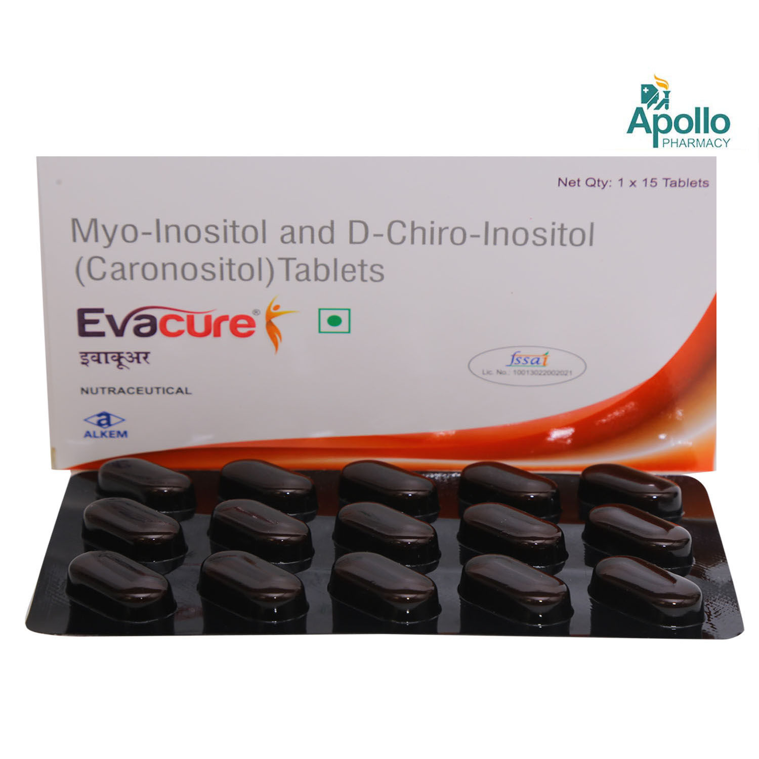 Evacure Tablet 15's Price, Uses, Side Effects, Composition - Apollo ...