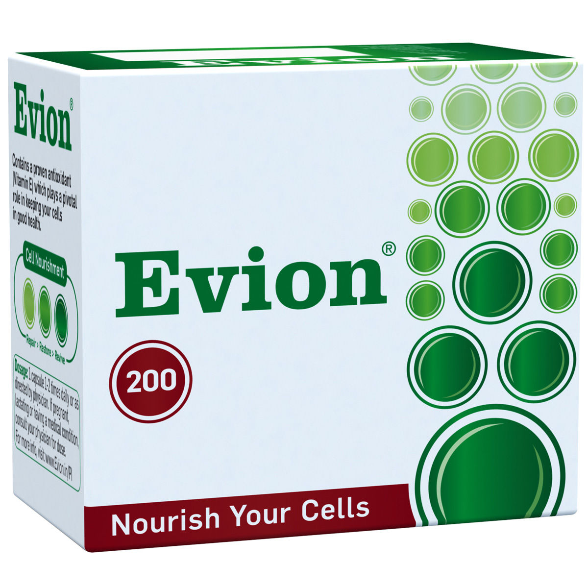 Evion 200mg Capsule 10's Price, Uses, Side Effects, Composition ...