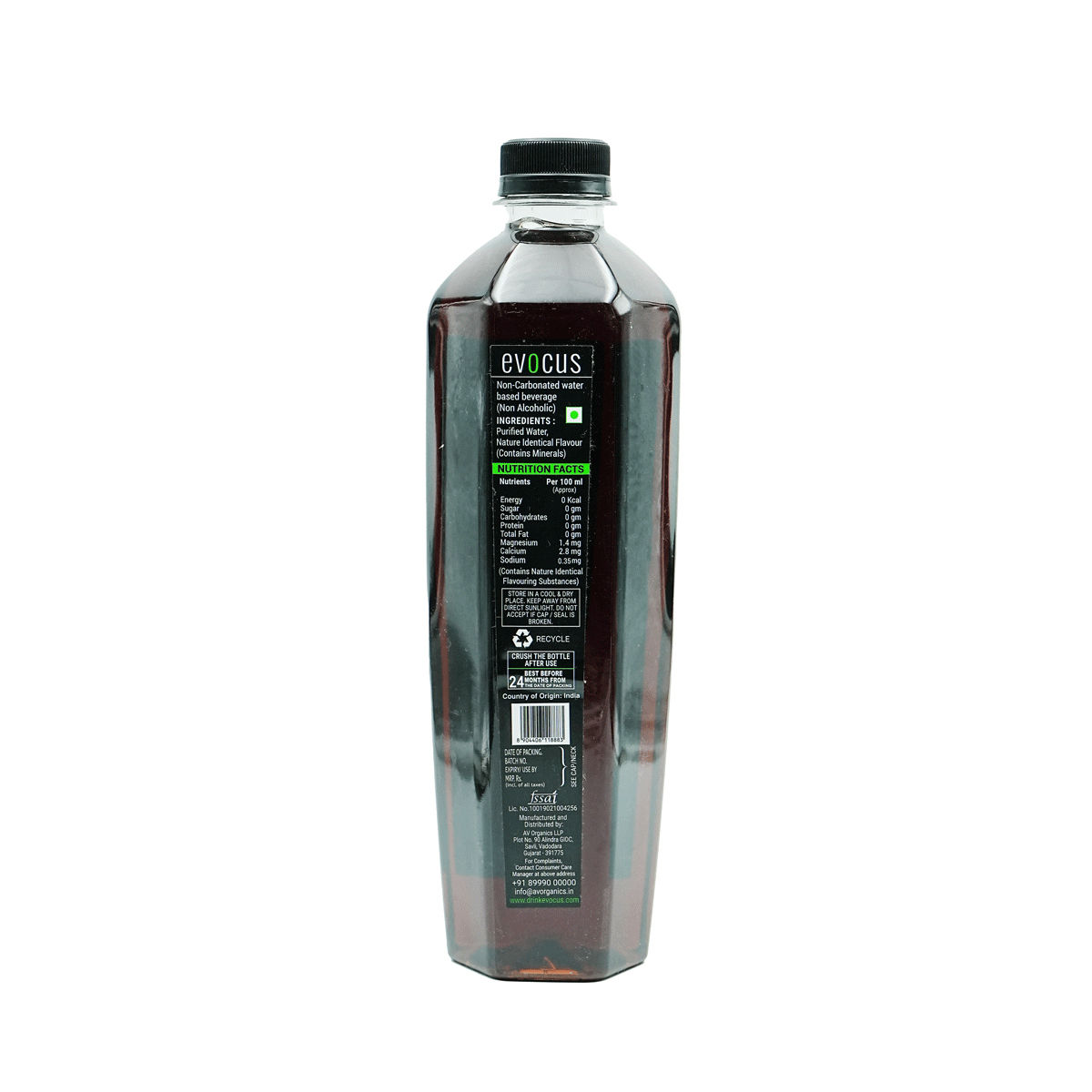 Evocus H20 Alkaline Water, 1500 (3x500) ml Price, Uses, Side Effects ...