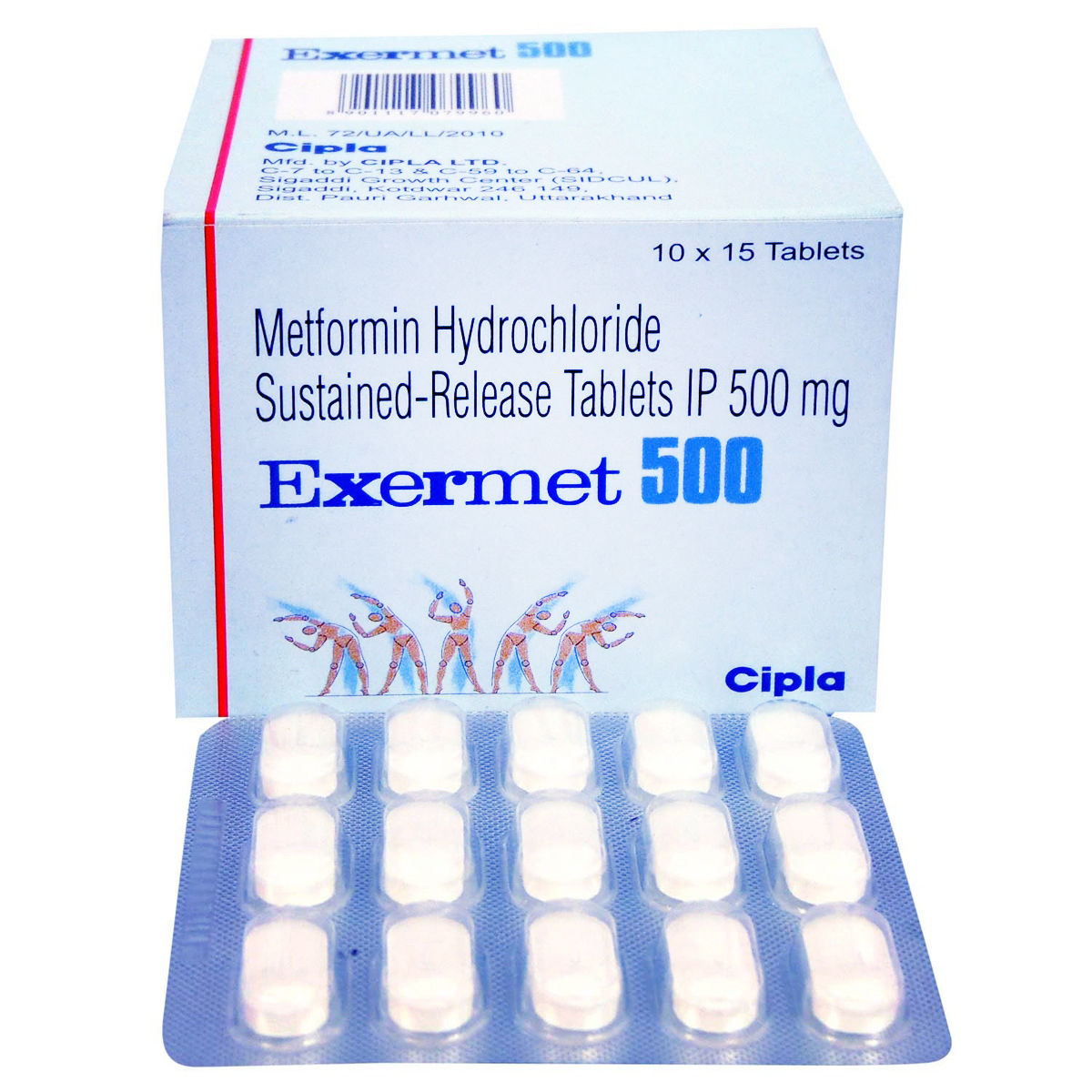 Exermet 500 Tablet 15's Price, Uses, Side Effects, Composition - Apollo ...