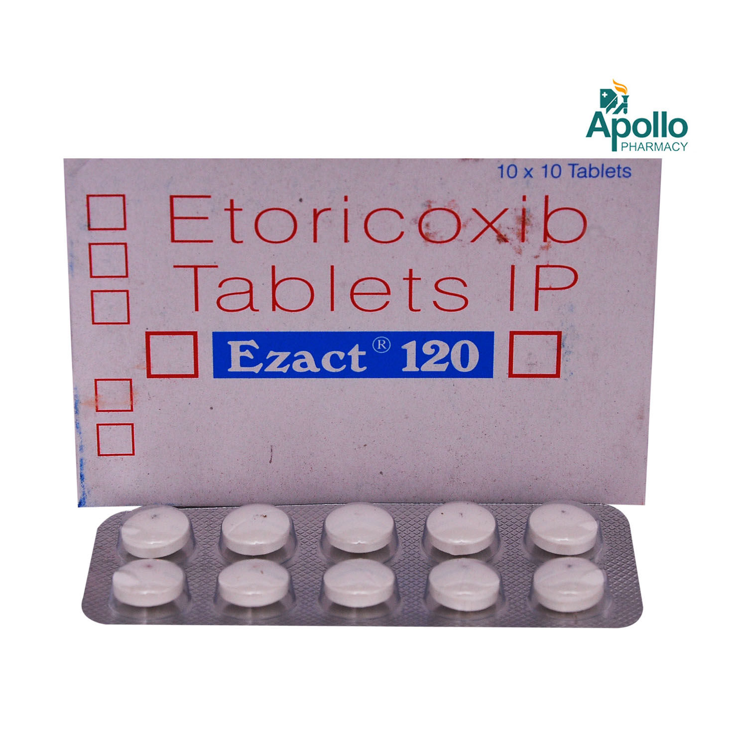 Ezact 120 Tablet 10's Price, Uses, Side Effects, Composition - Apollo ...