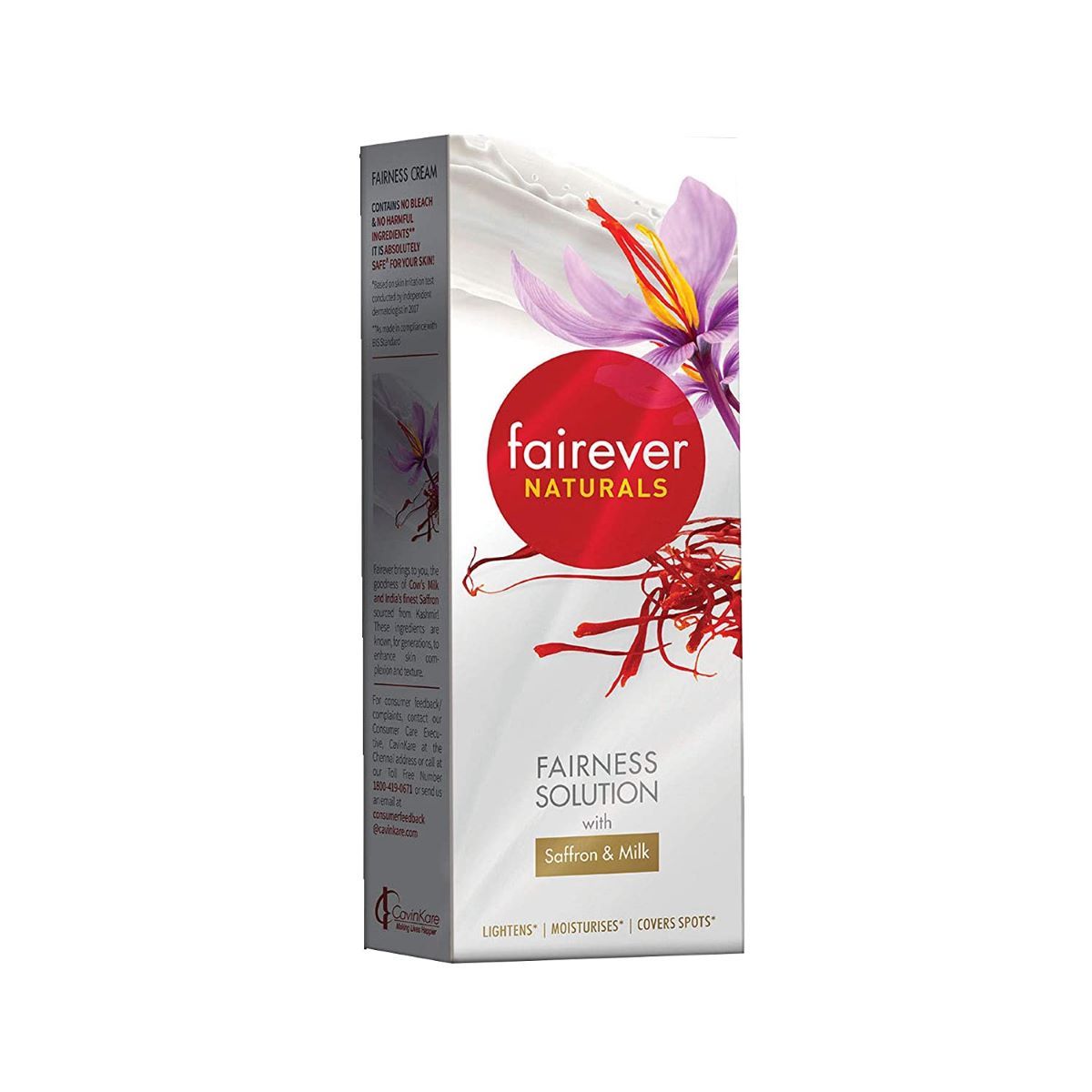 Fairever Naturals Saffron & Milk Fairness Cream, 50 gm Price, Uses ...