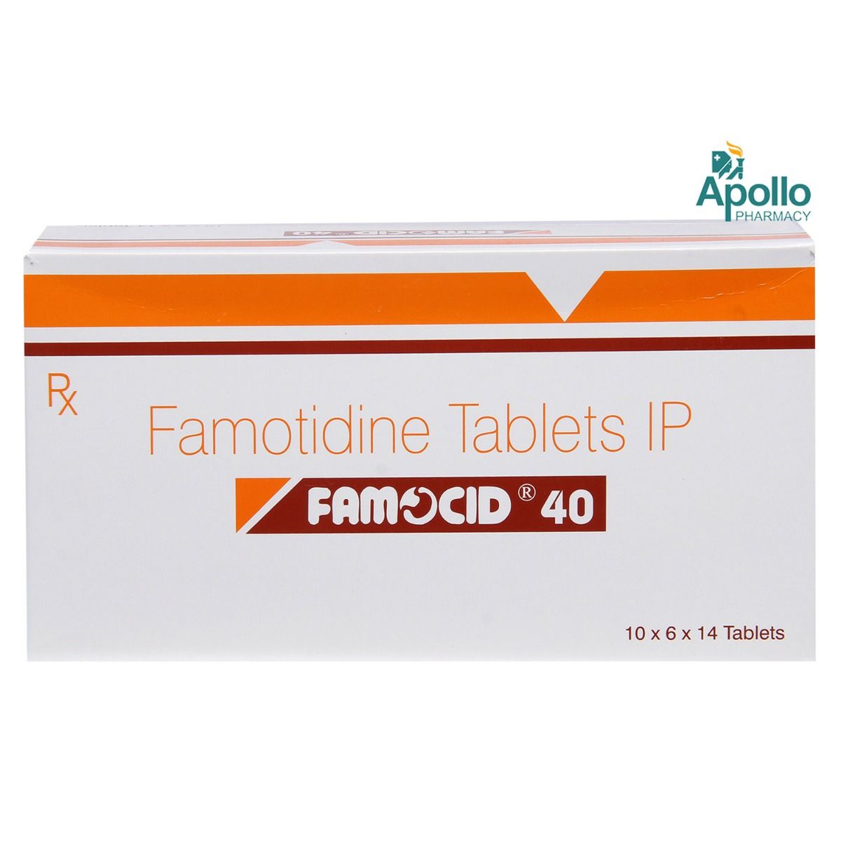 Famocid 40 Tablet 14's Price, Uses, Side Effects, Composition - Apollo ...