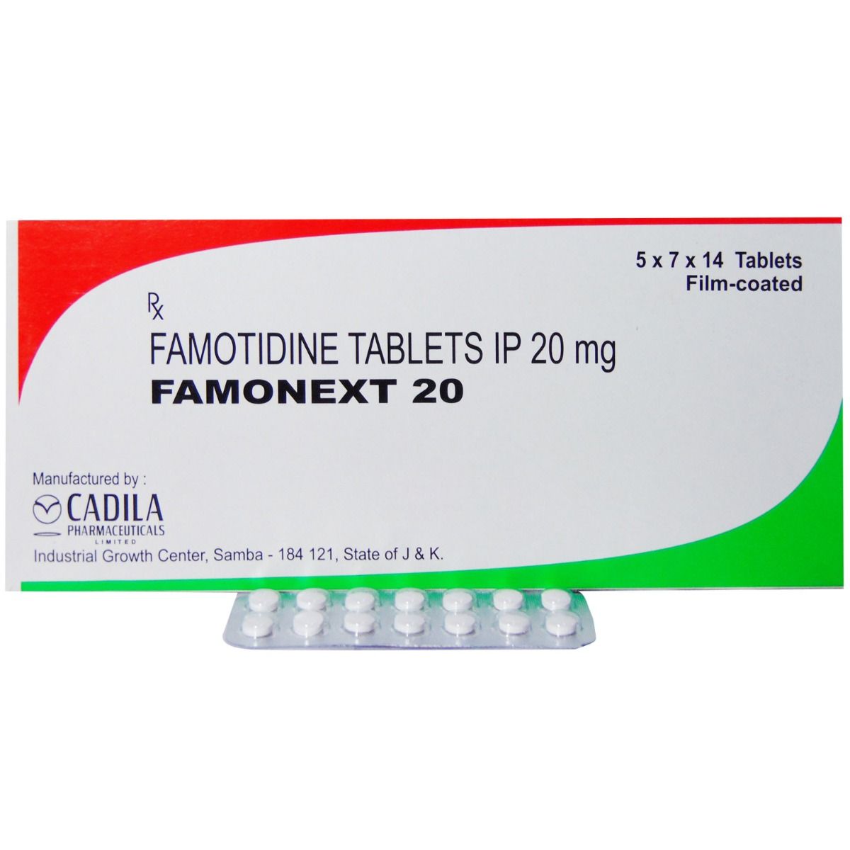 Famonext 20 mg Tablet 14's Price, Uses, Side Effects, Composition ...