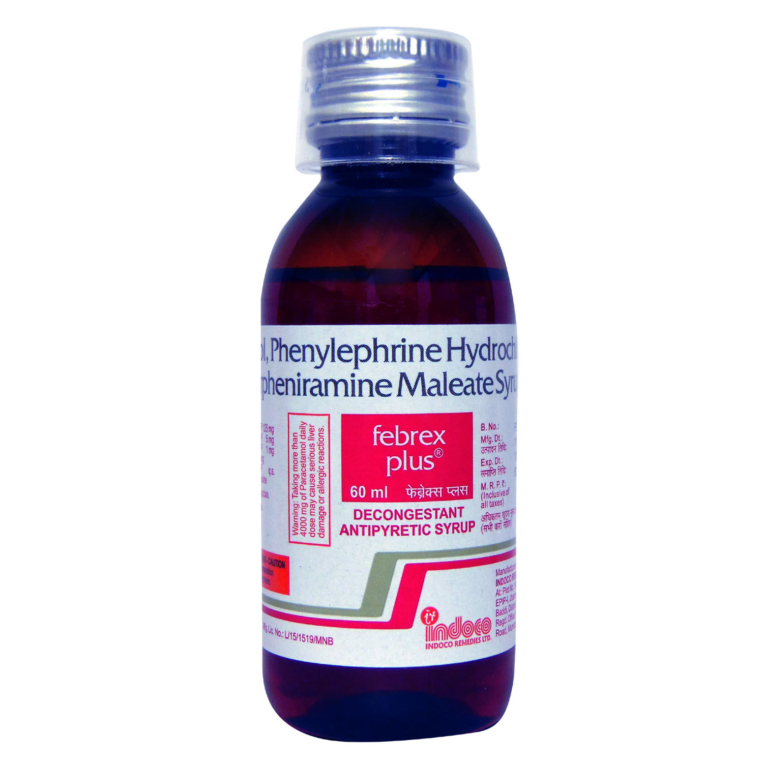 FEBREX PLUS SYRUP 60ML Price, Uses, Side Effects, Composition - Apollo ...