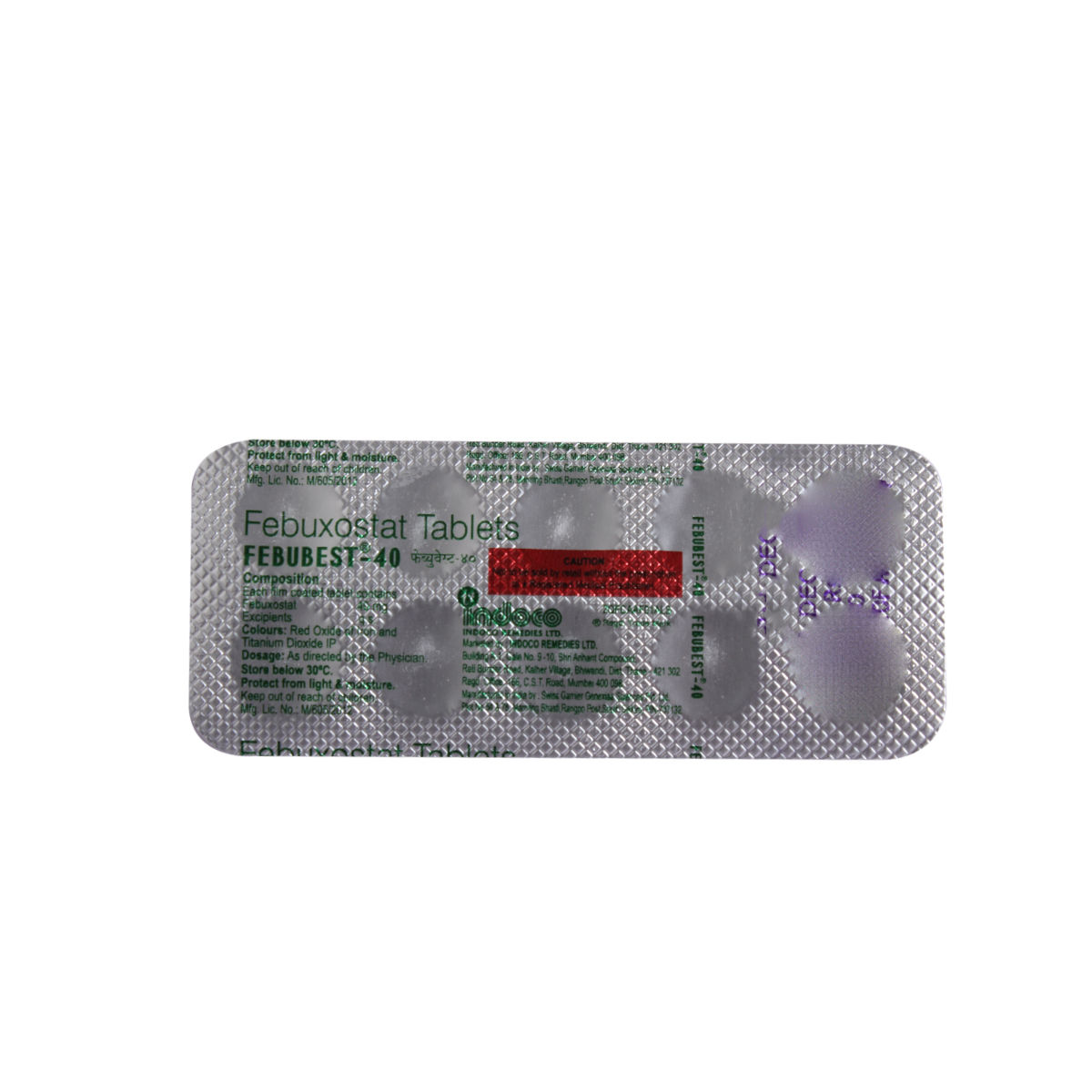 Febubest 40 Tablet 10's Price, Uses, Side Effects, Composition - Apollo ...
