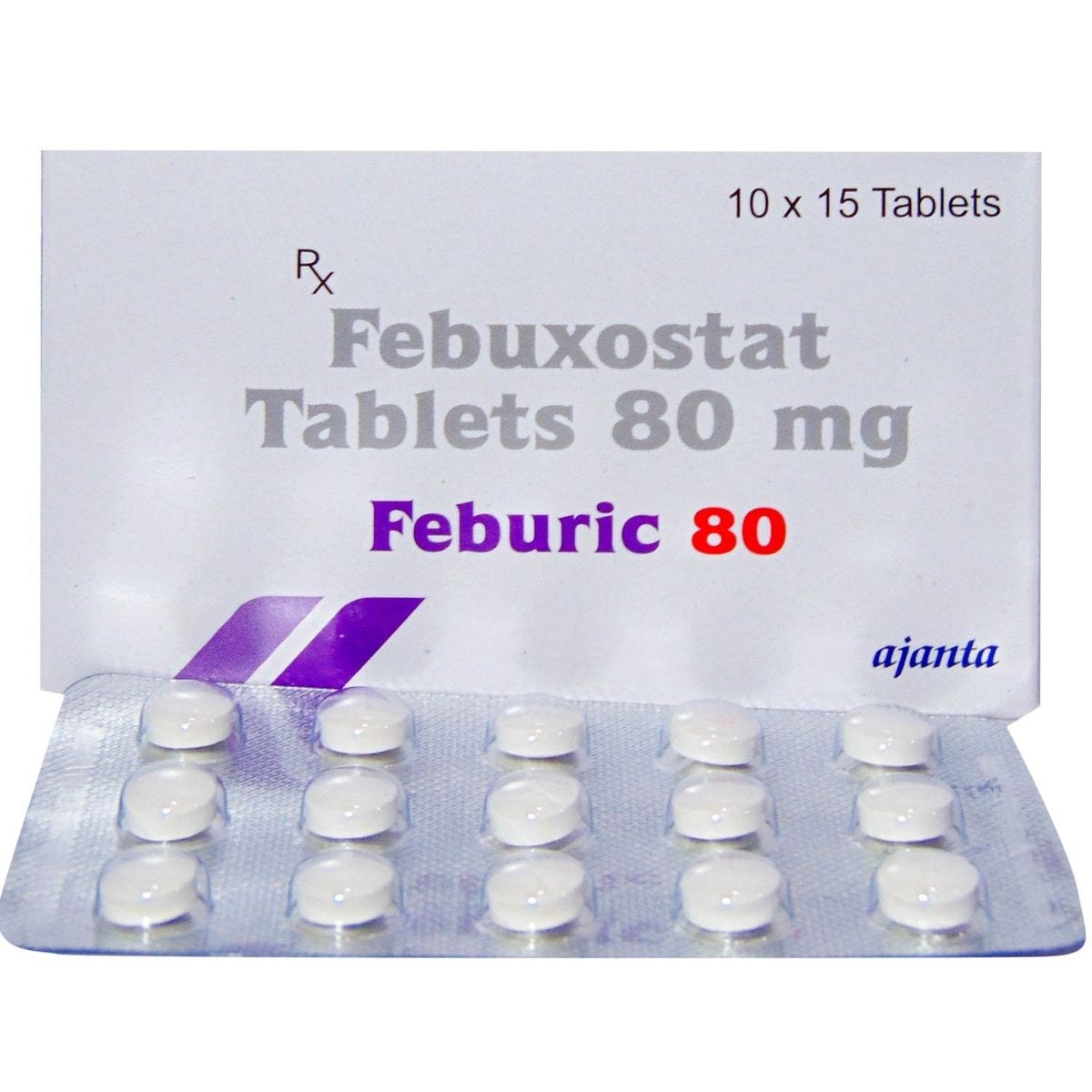 Feburic 80 Tablet 15's Price, Uses, Side Effects, Composition - Apollo ...