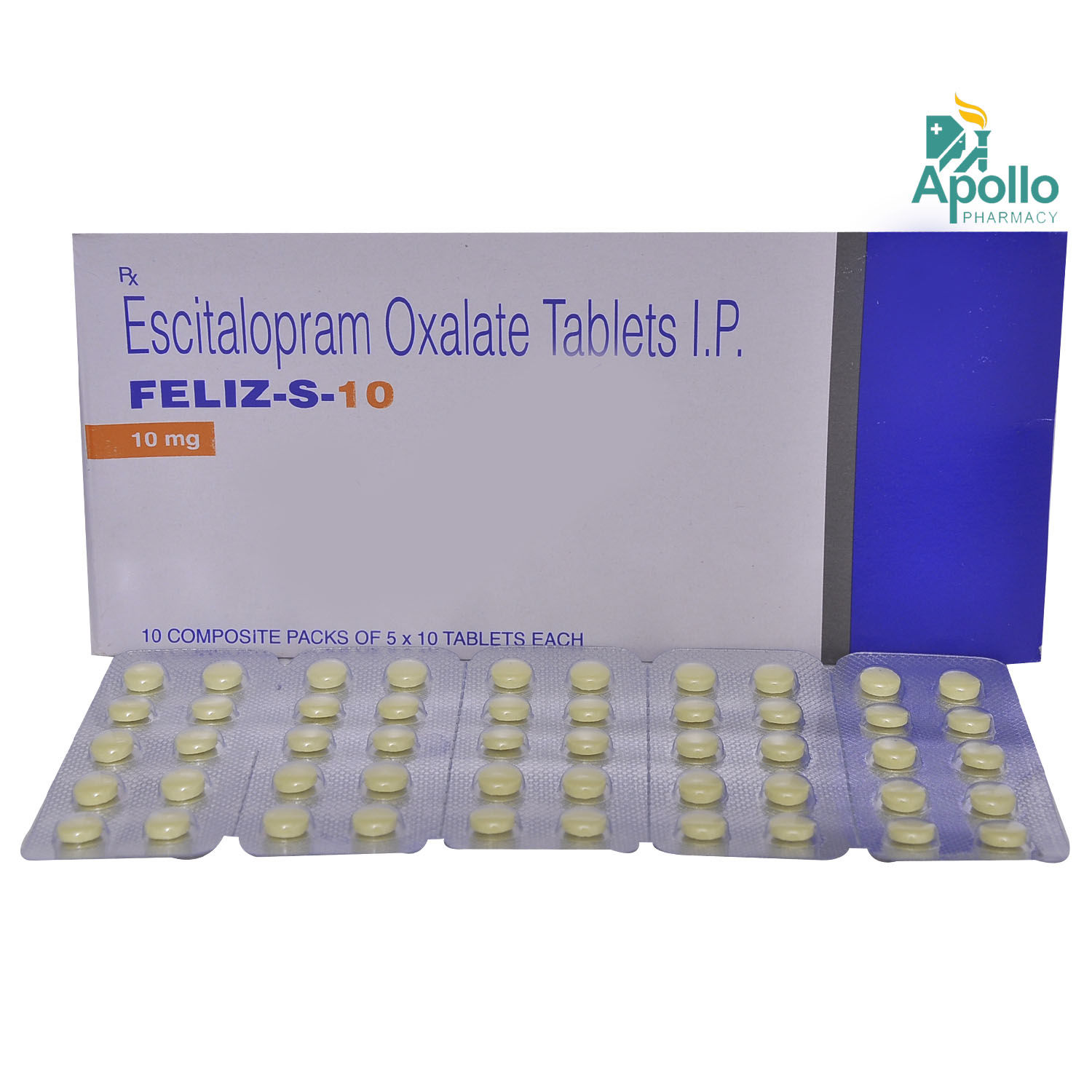 Feliz-S-10 Tablet 10's Price, Uses, Side Effects, Composition - Apollo ...