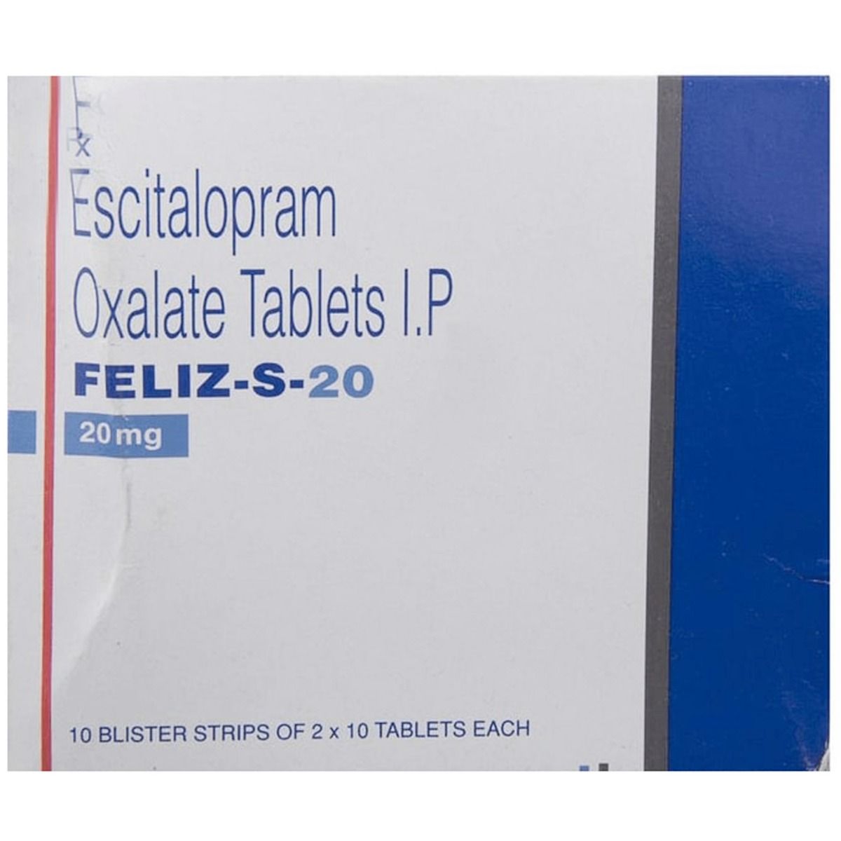 FELIZ S 20MG TABLET Price, Uses, Side Effects, Composition - Apollo ...
