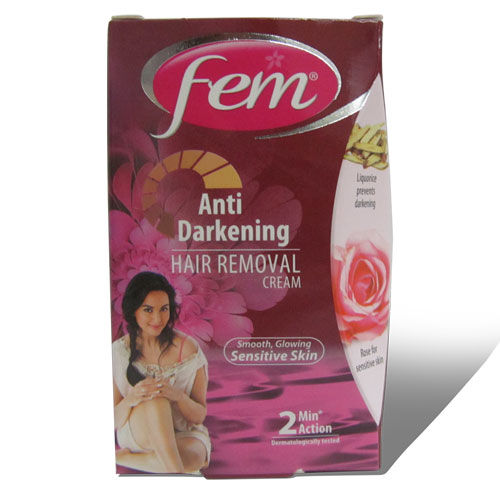 Fem Anti Darkening Hair Removal Cream Rose 40G Price, Uses, Side ...