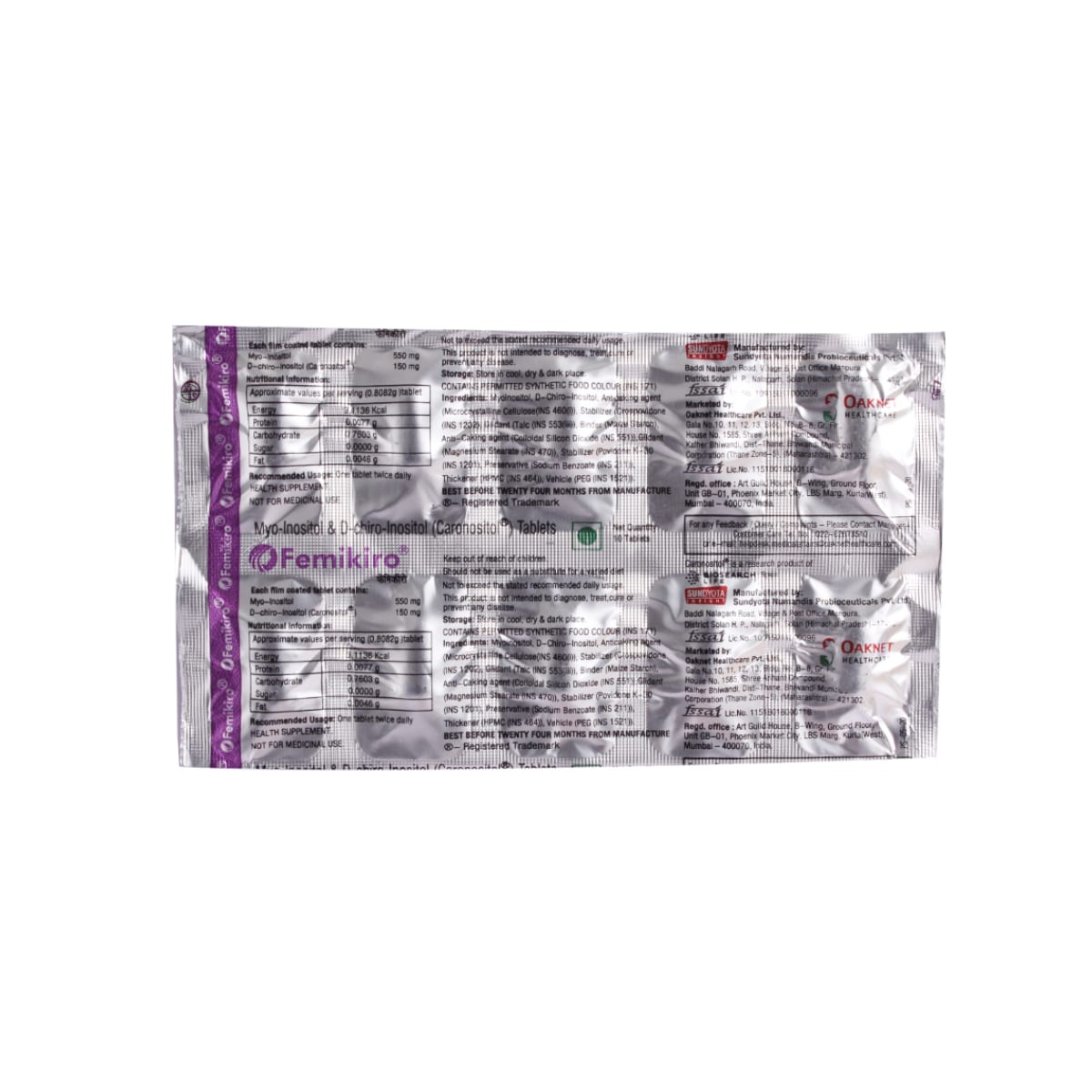 Femikiro Tablet 10'S Price, Uses, Side Effects, Composition - Apollo ...