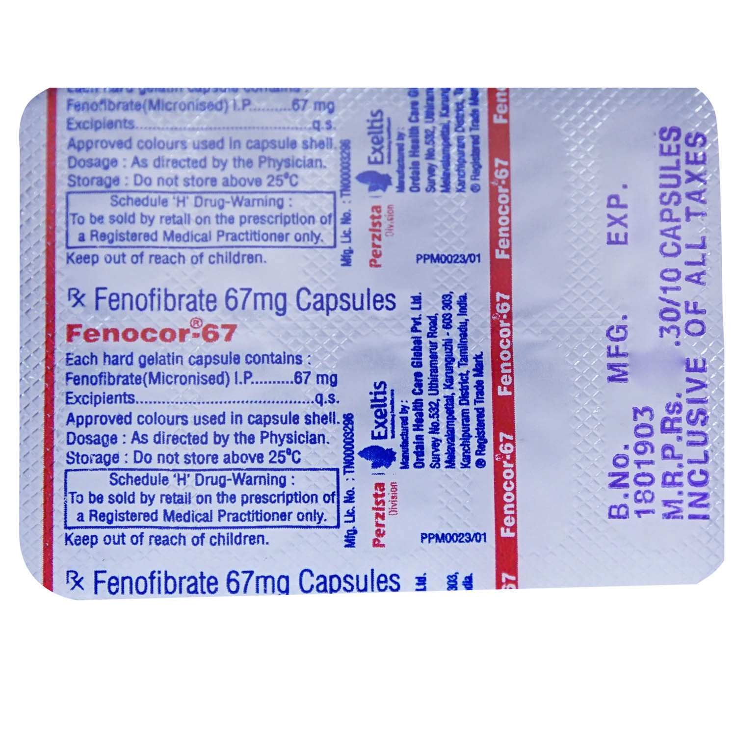 Fenocor 67mg Capsule 10's Price, Uses, Side Effects, Composition ...
