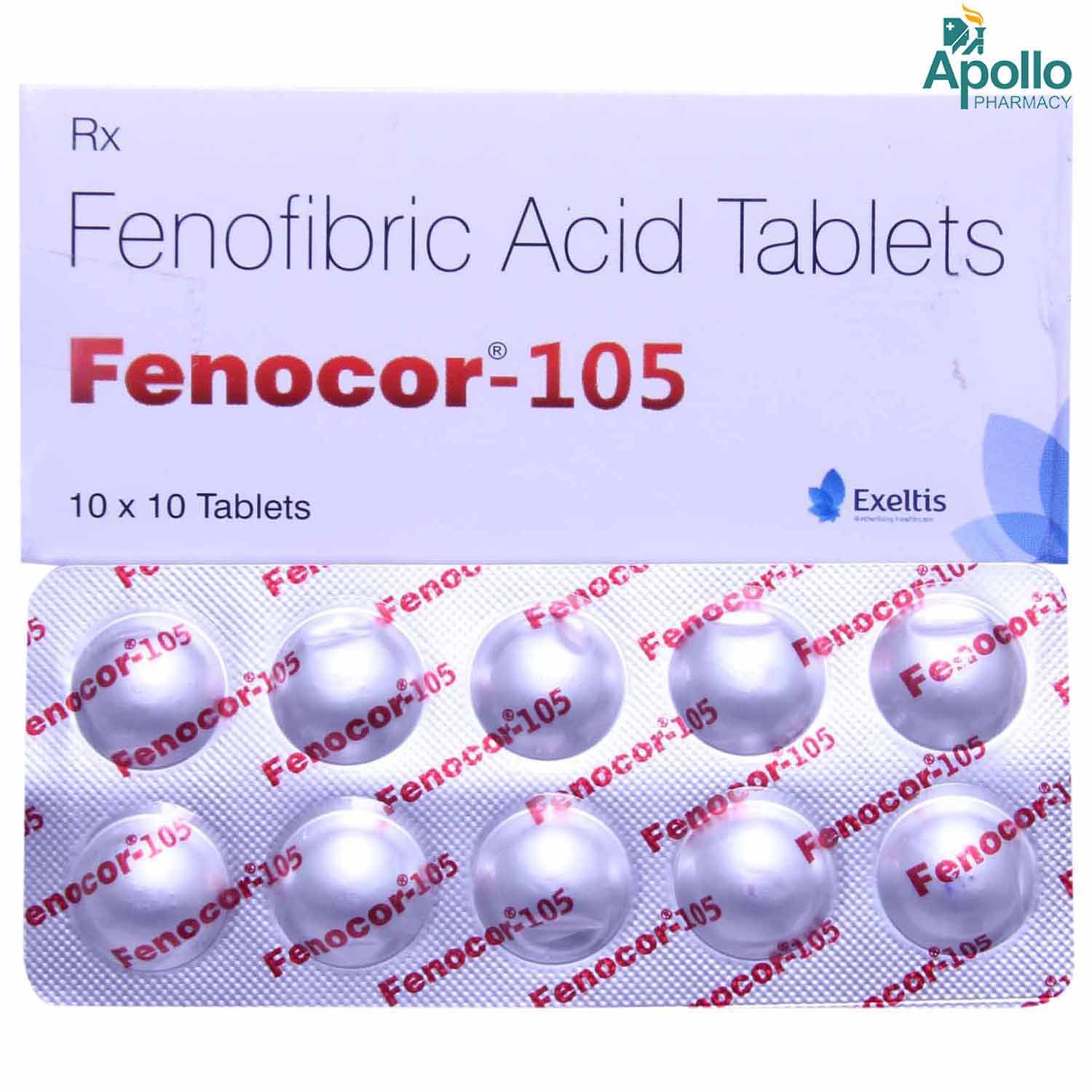 Fenocor 105 Tablet 10's Price, Uses, Side Effects, Composition - Apollo ...