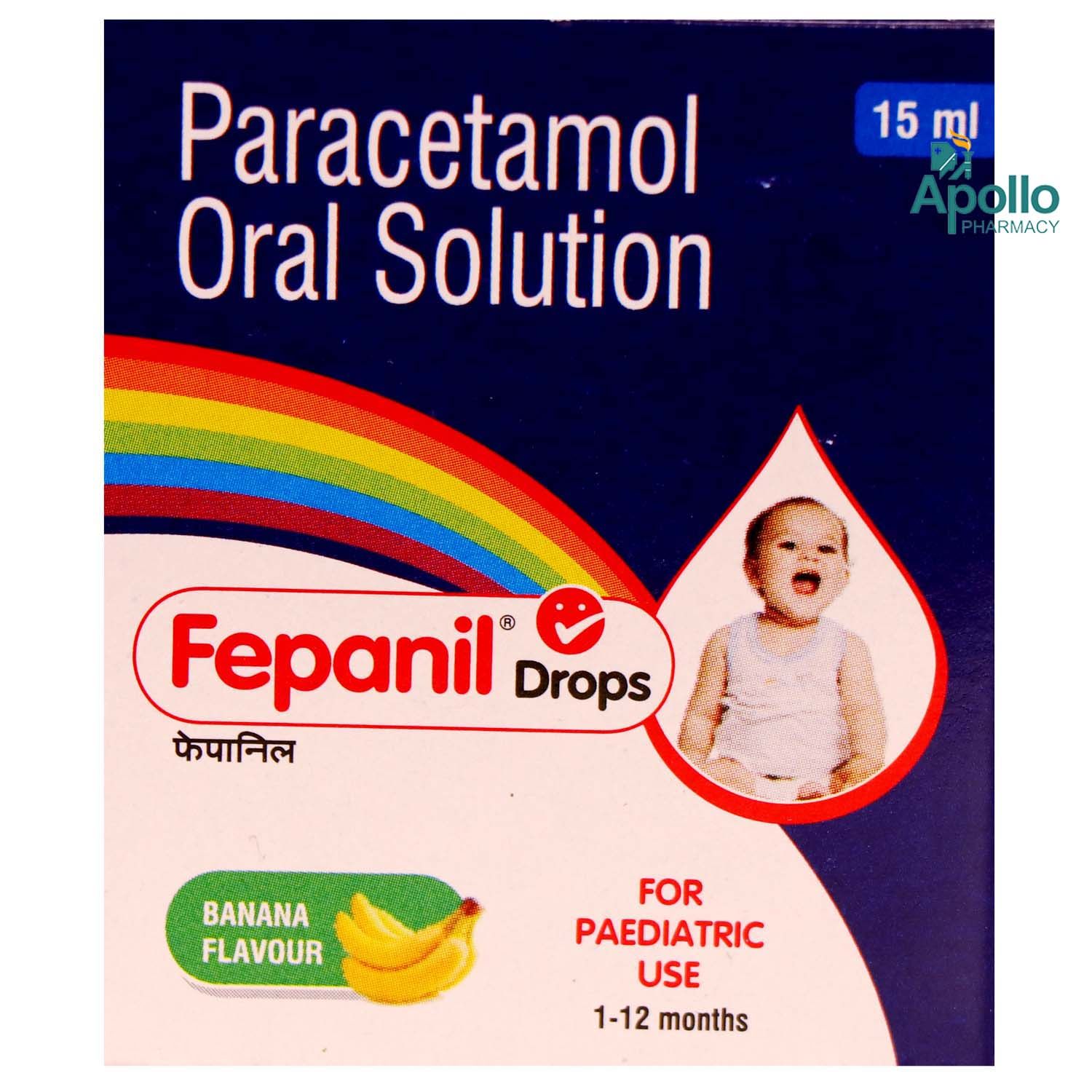 Fepanil Banana Drops 15 ml Price, Uses, Side Effects, Composition ...