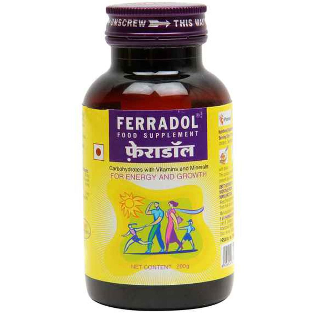 Ferradol Syrup 200 gm Price, Uses, Side Effects, Composition - Apollo ...