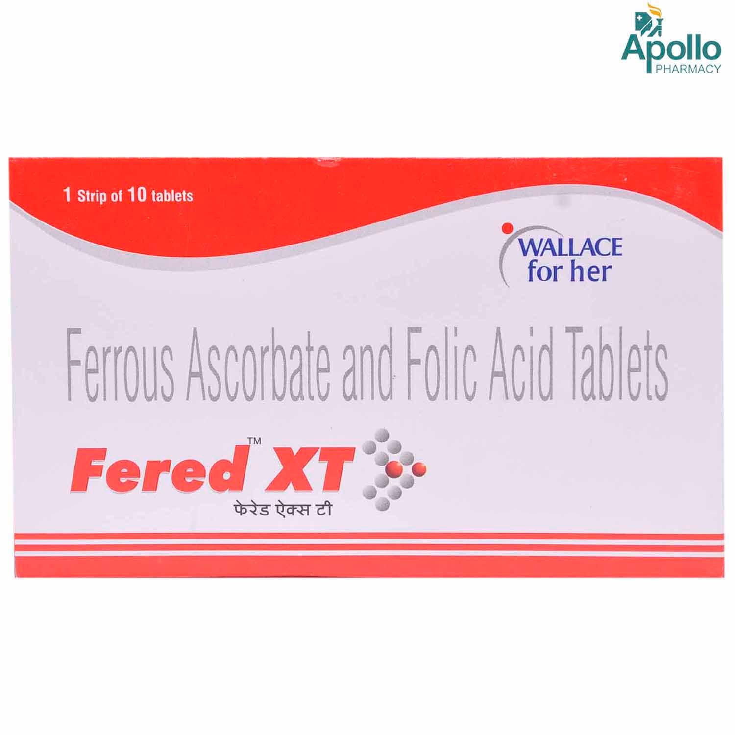 Fered XT Tablet 10's Price, Uses, Side Effects, Composition - Apollo ...