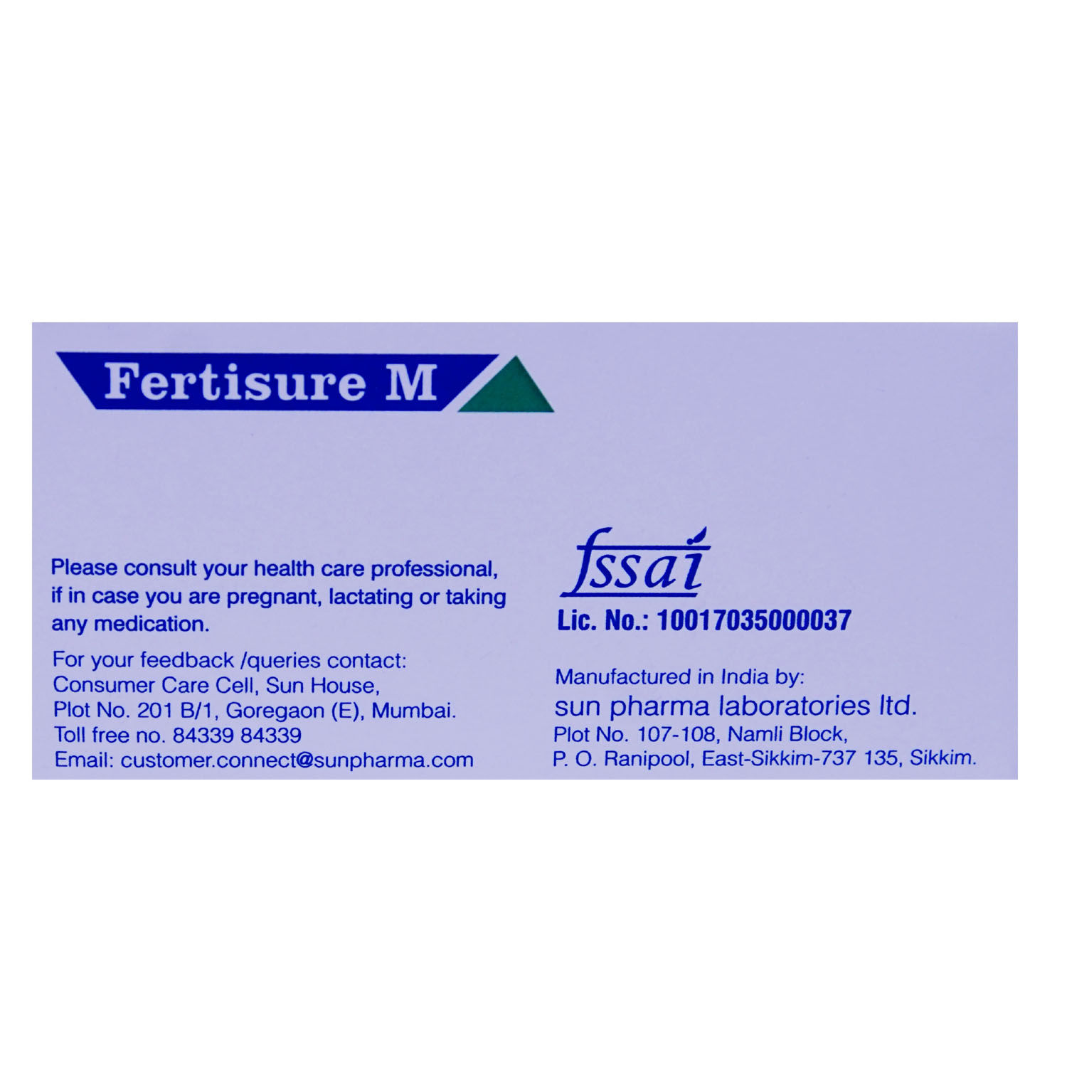 Fertisure M Tablet 10'S Price, Uses, Side Effects, Composition - Apollo ...