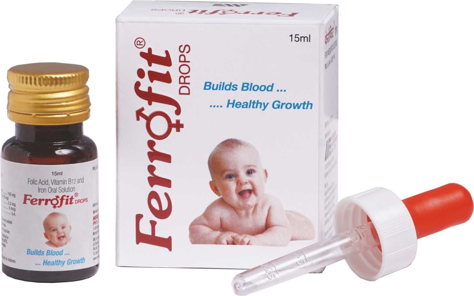 Ferrofit Drops 15 ml Price, Uses, Side Effects, Composition - Apollo ...