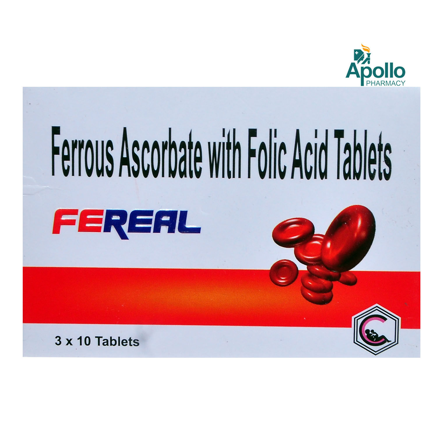 Fereal Tablet 10's Price, Uses, Side Effects, Composition - Apollo Pharmacy