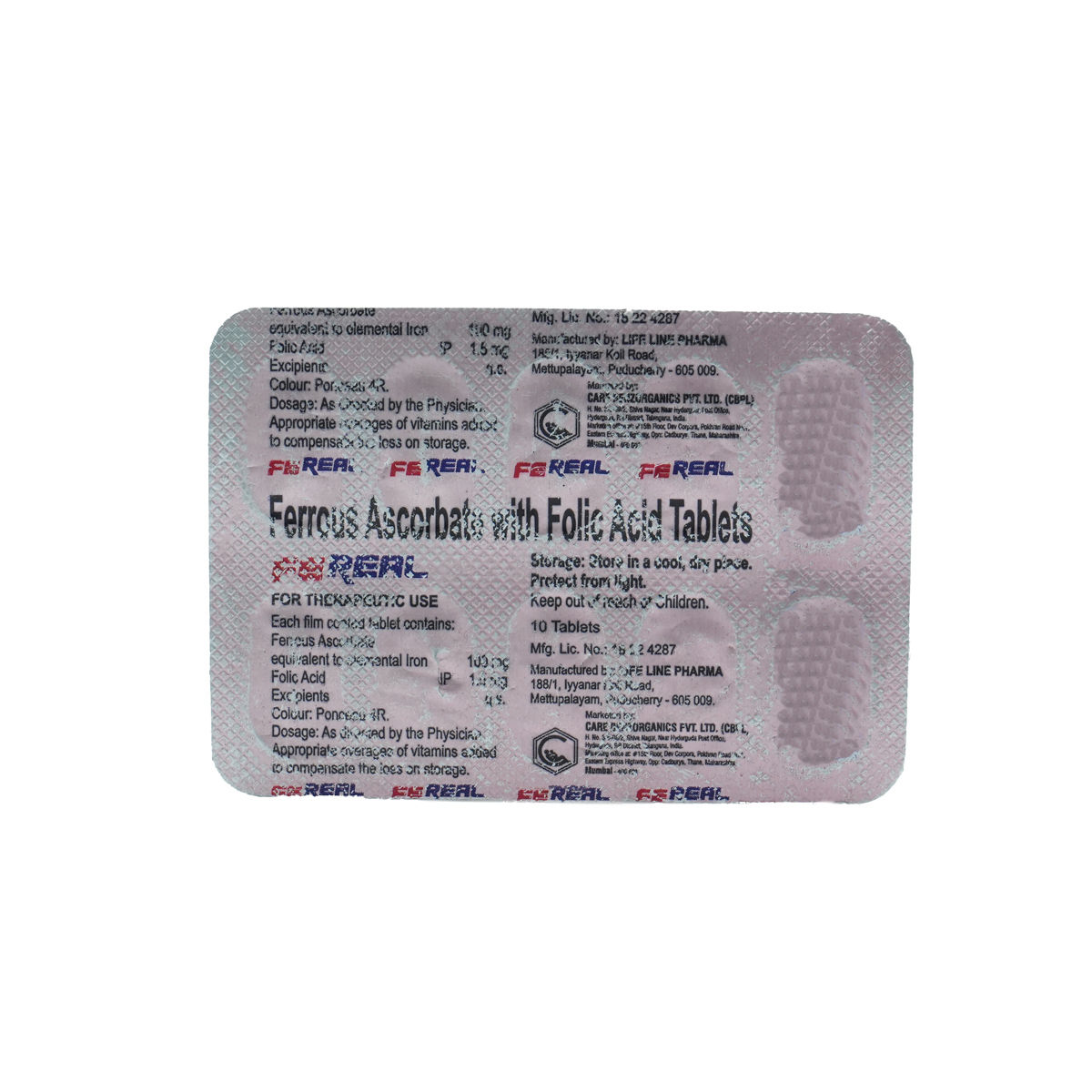 Fereal Tablet 10's Price, Uses, Side Effects, Composition - Apollo Pharmacy